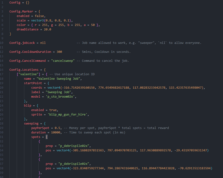 BLN Studio | RedM Scripts | VORP, RSG, QBCore, RedEM · BLN Sweeper Job