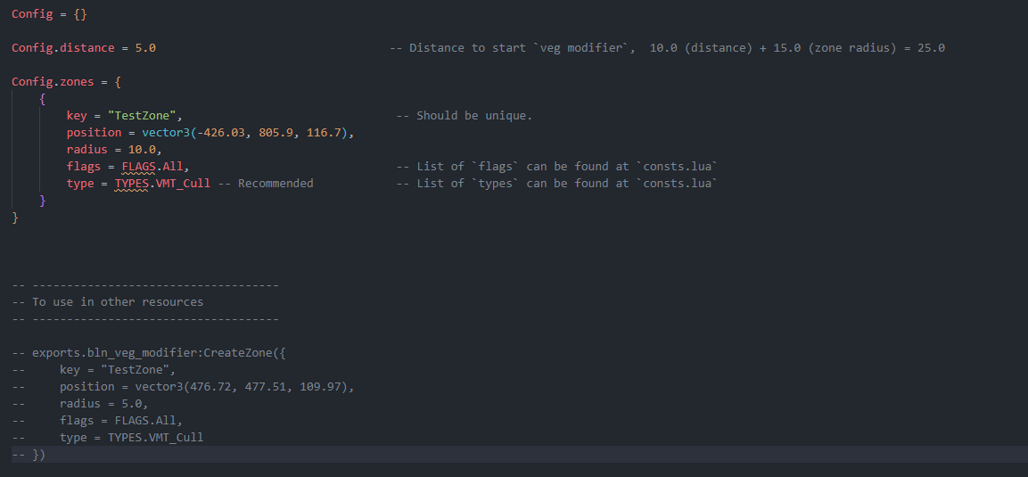 BLN Studio | RedM Scripts | VORP, RSG, QBCore, RedEM · BLN Veg Modifier
