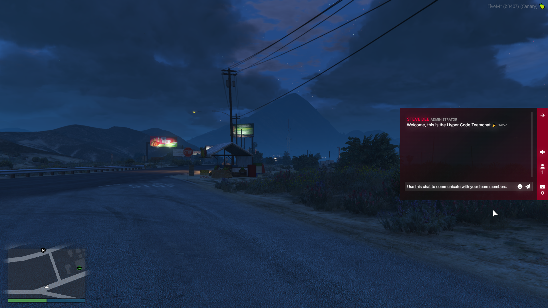 FiveM HyperCode | [ESX / QB] Teamchat