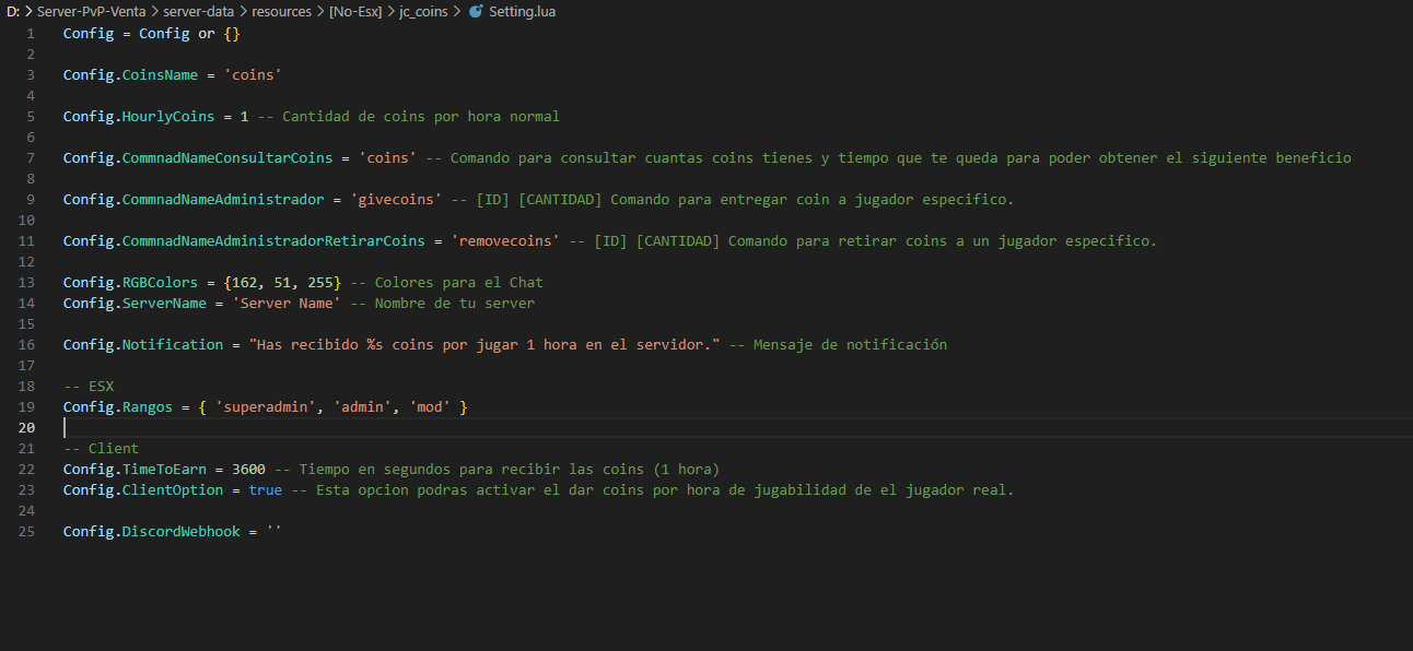 Jota Dev · Jota Dev Coins System
