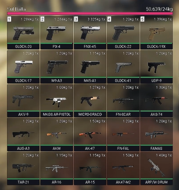 Sul Development · Weapon Pack V1