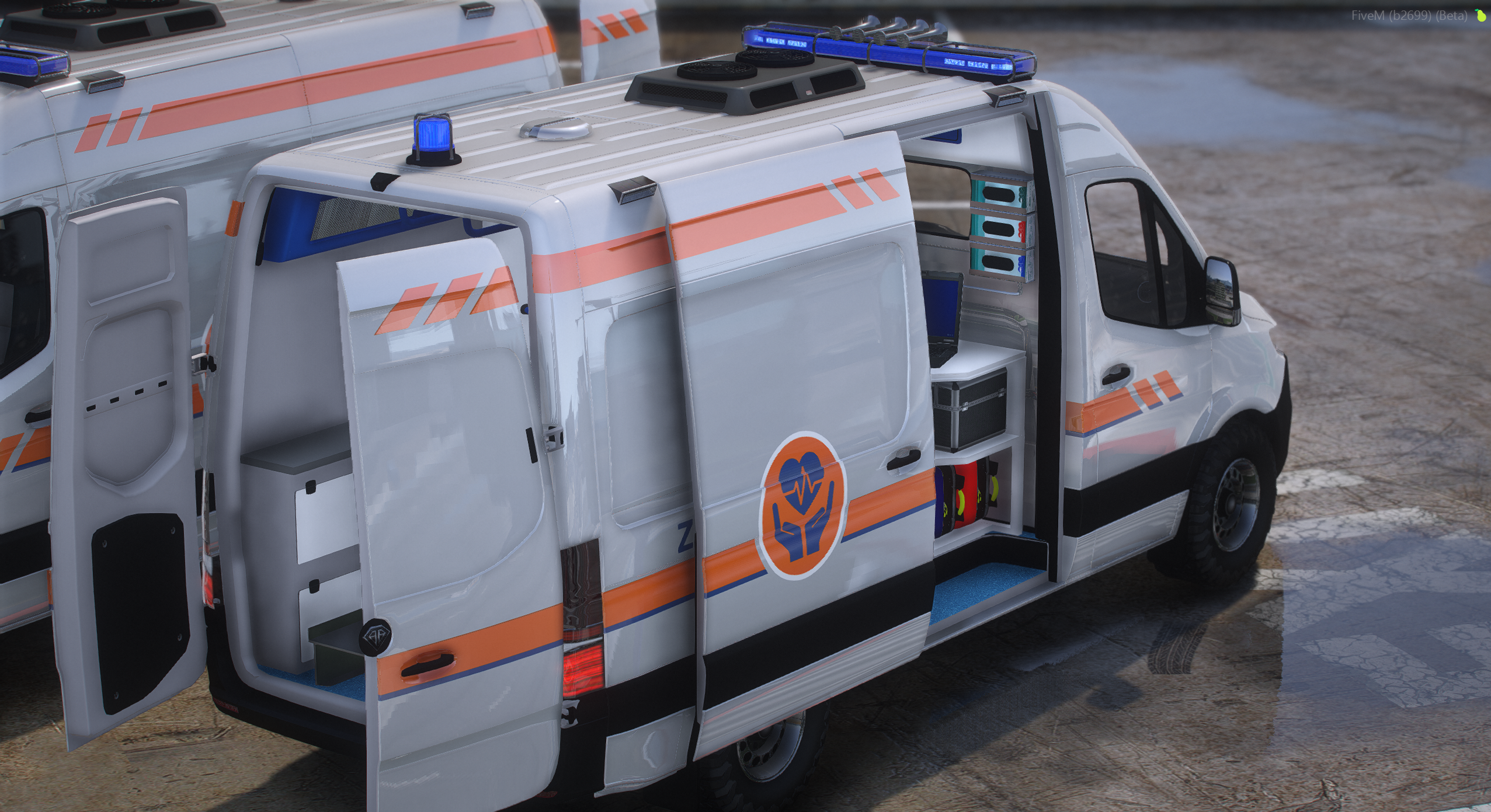 SteelFlex · Benefactor Ambulance - KATS KTW - Typ Legacy 53 + Avon