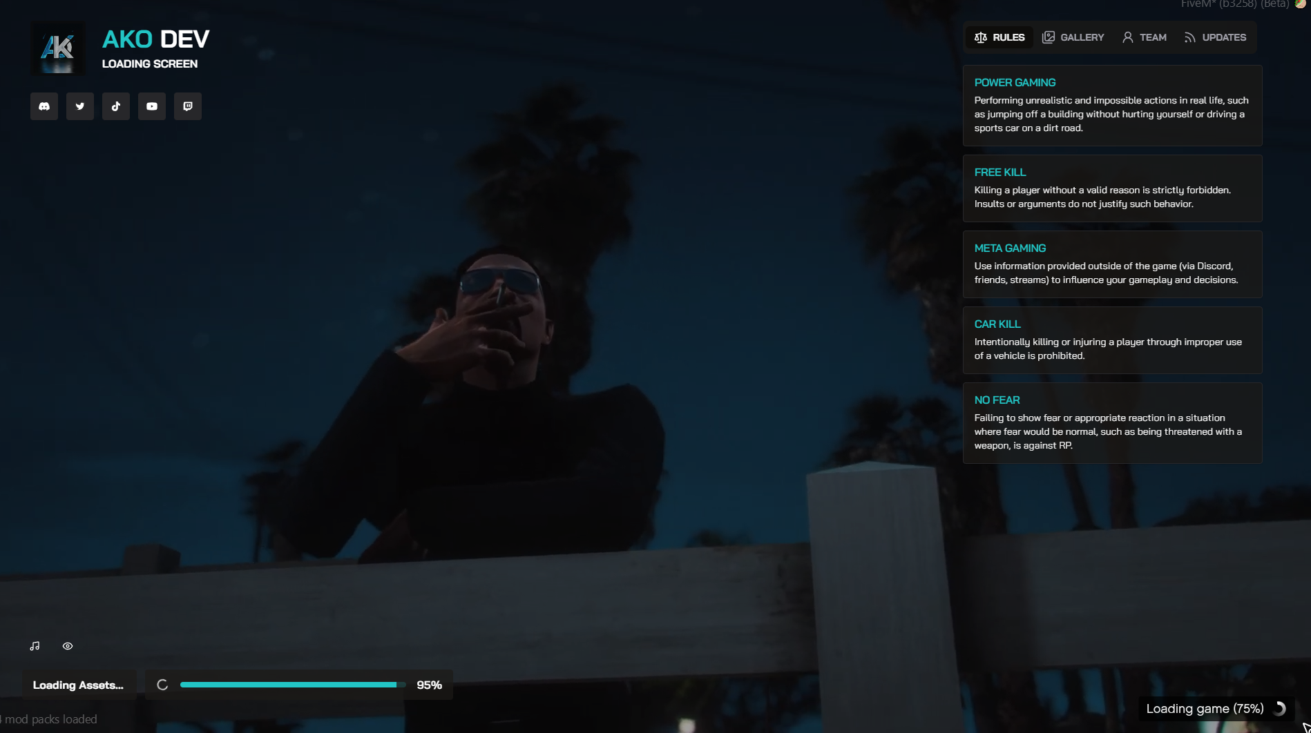 PAID - Sleek Loading Screen Script - ako-loading | VAG - Premium FiveM ...