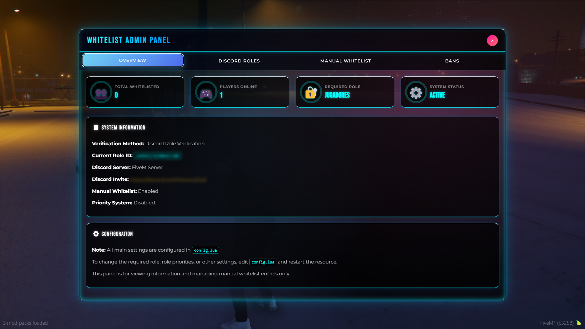 dbnscripts | WHITELIST PANEL