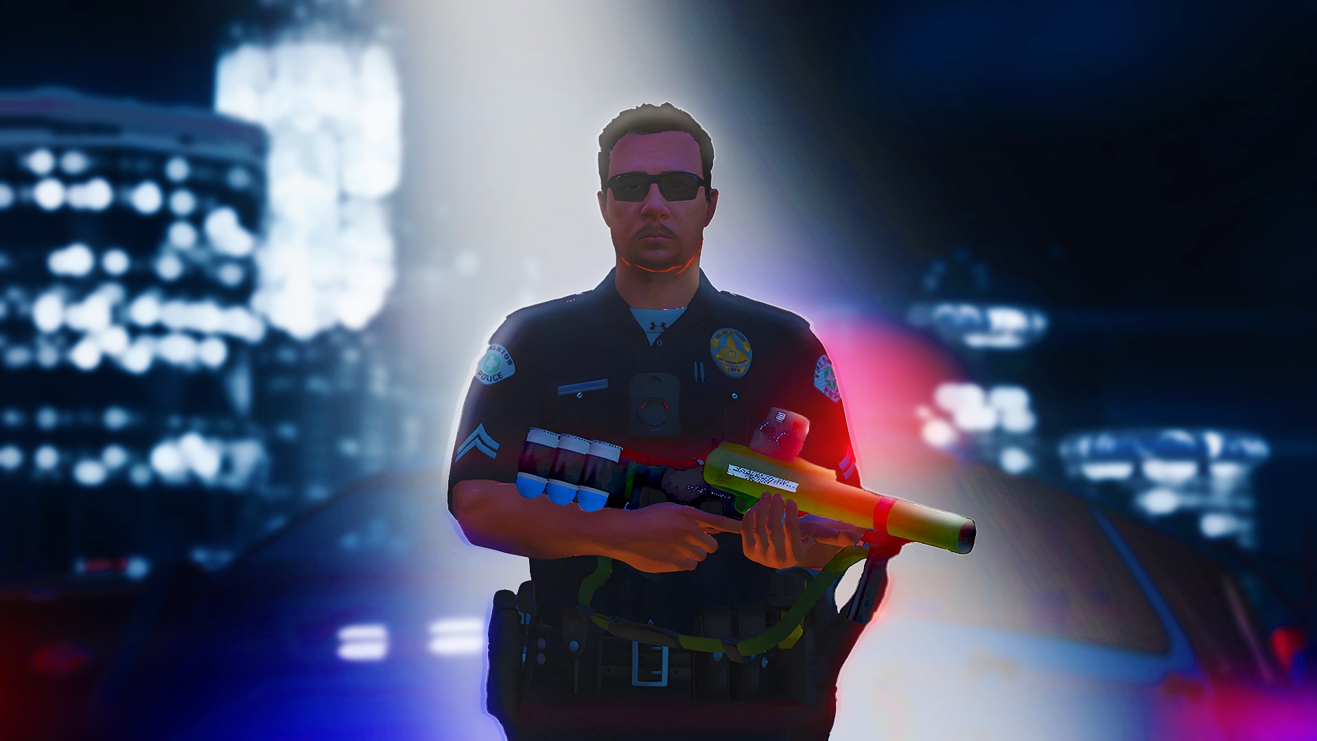 El3ttric Models · LAPD 40MM LESS LETHAL LAUNCHER V-2.0 (2 Colors Version)