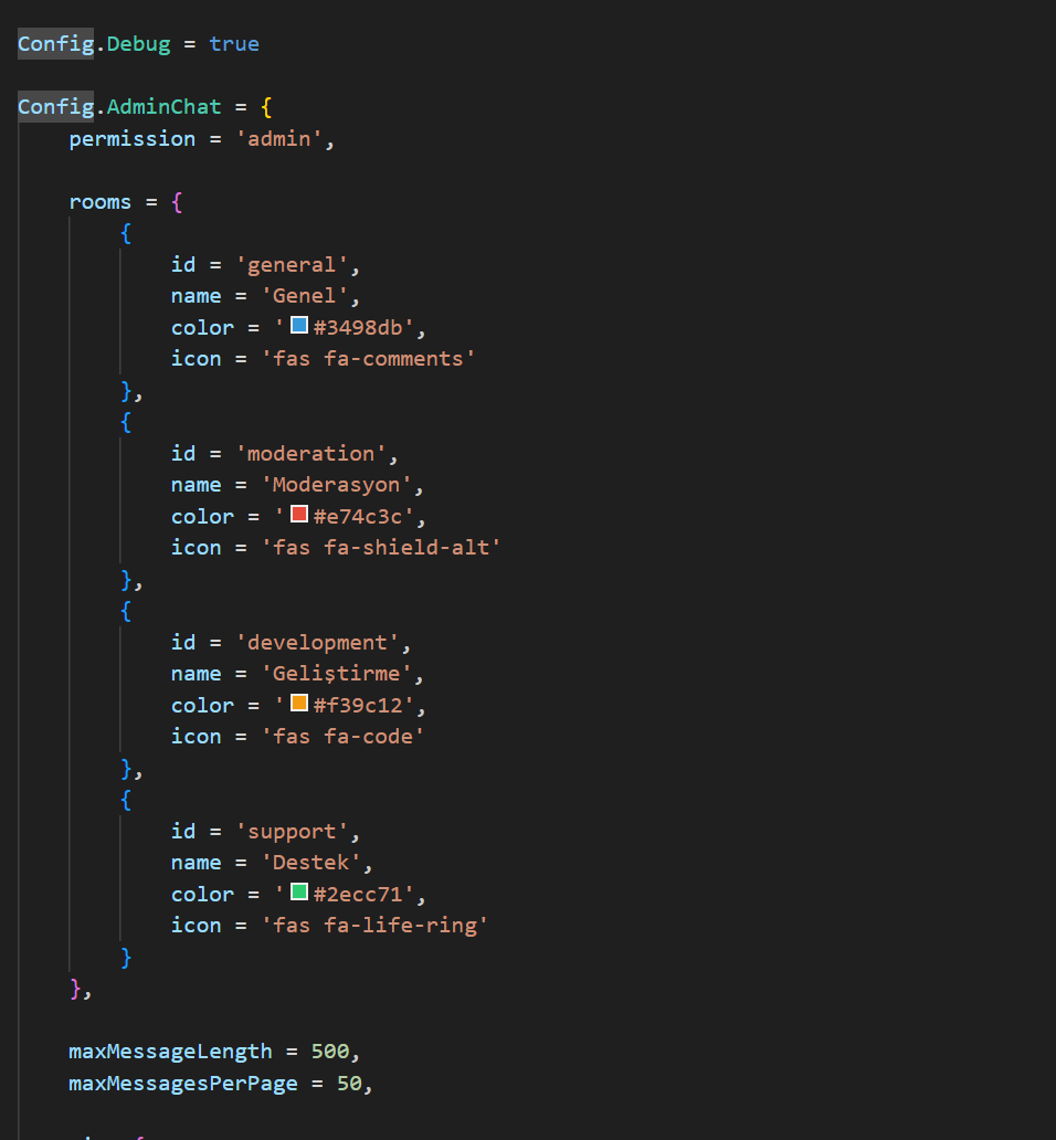 Rise Dev | Admin Chat System [QBCore]