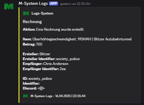 Meadow-Development · IT_Discord | Logging System for Discord