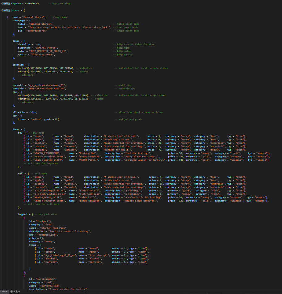 HAWK-SCRIPT · Hawk Stores