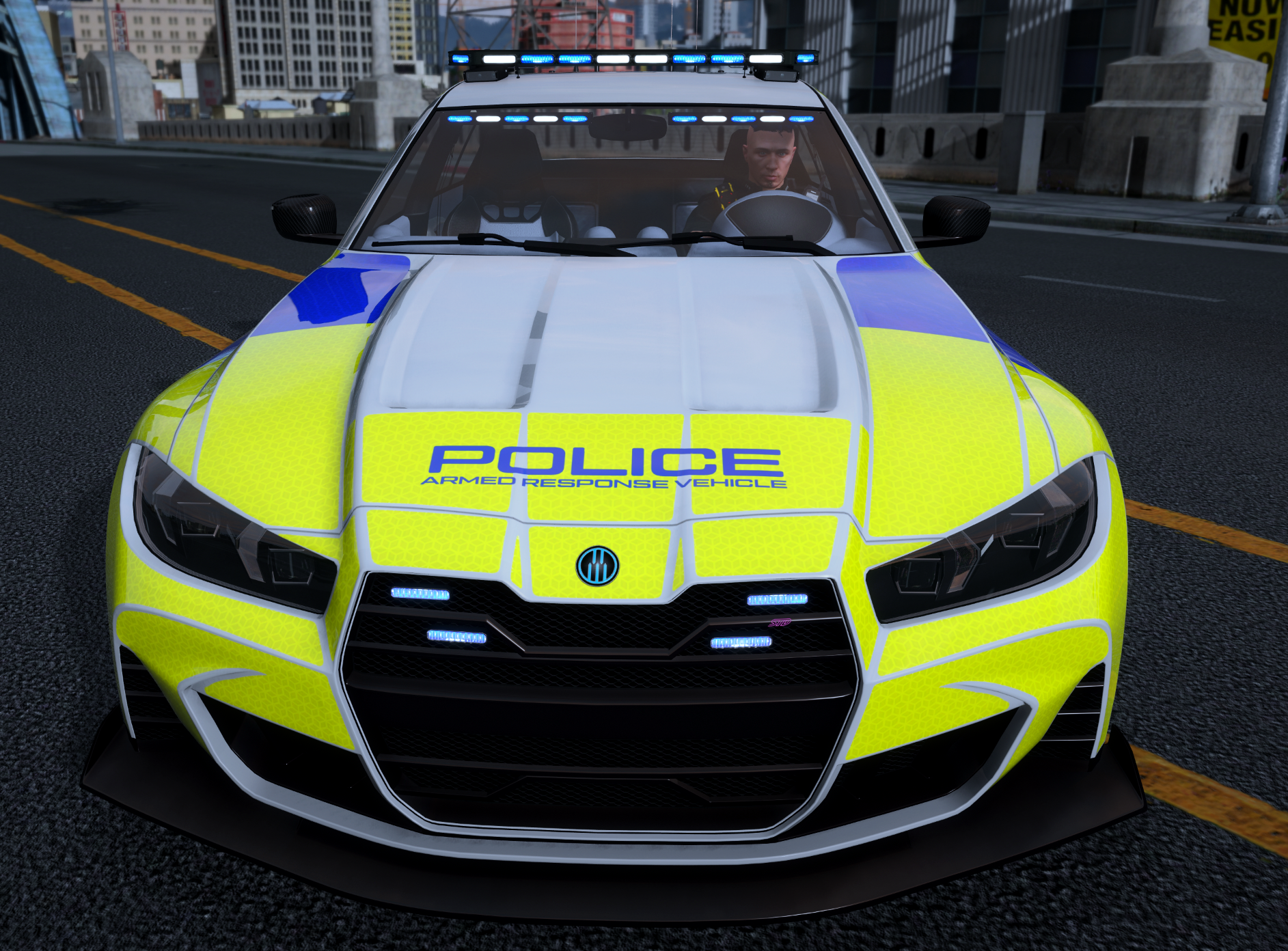 Sentinel GTS Multi Police - Non Els | Non-ELS Standard Police Car ...