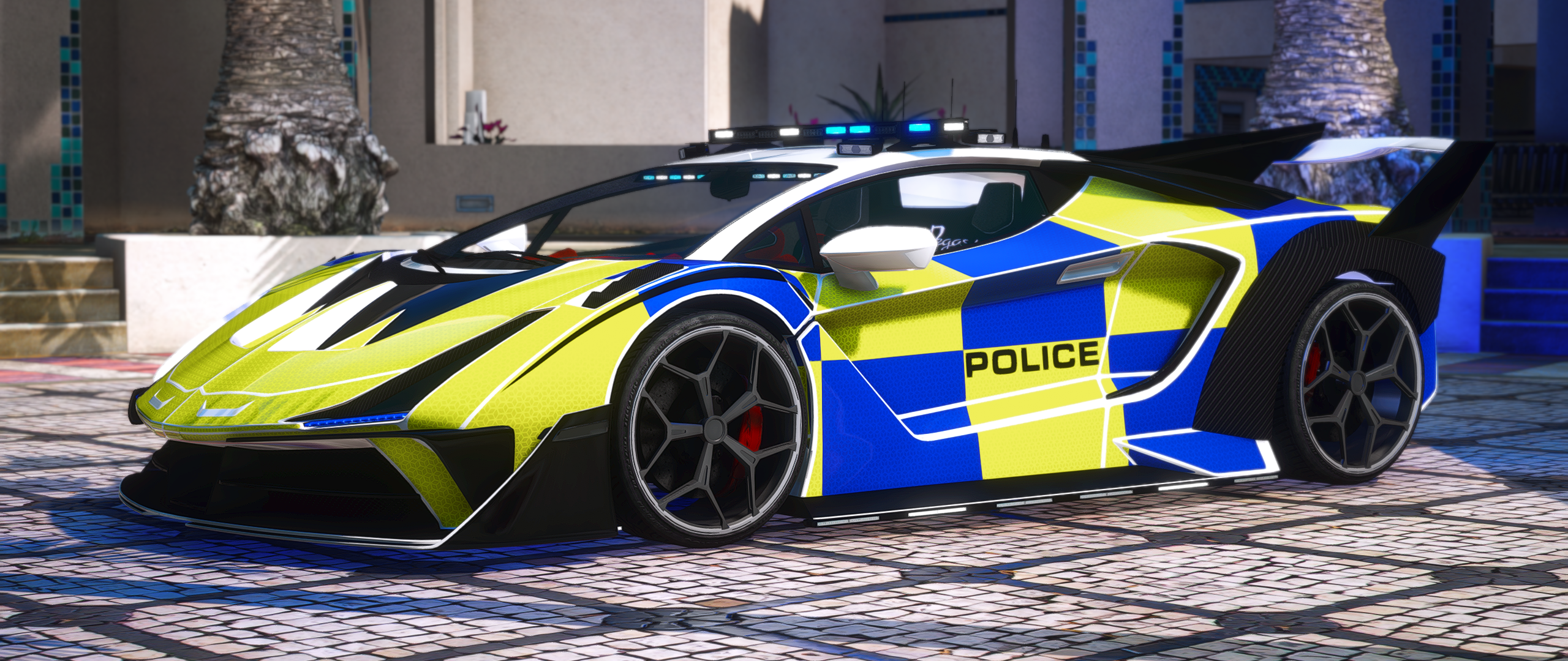 Pegassis Eclipse WB Police / Ambulance - Non Els | FiveM Police Car