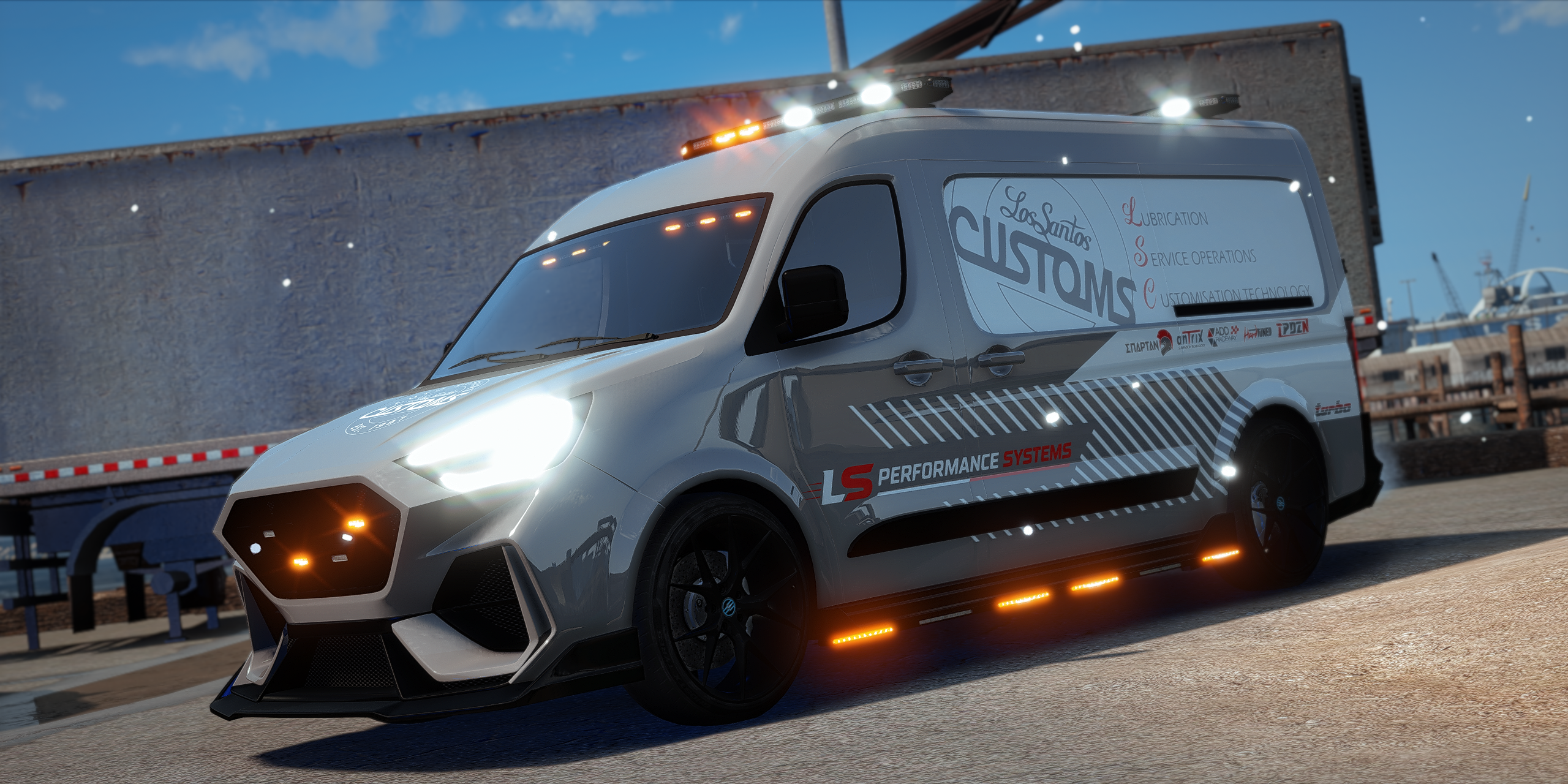 Bravado Blackline Mechanic Van - Non Els | Lore-Friendly FiveM Car