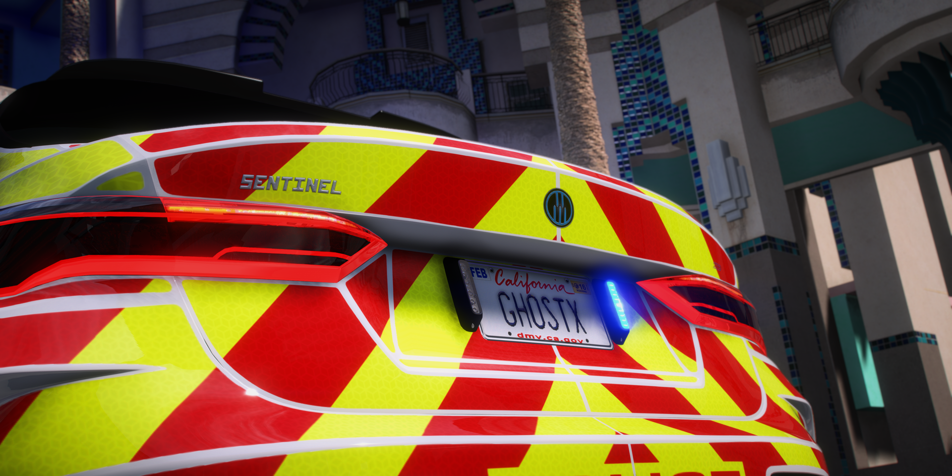 Sentinel Max Hatchback Police - Non Els | FiveM Police Car | Gho