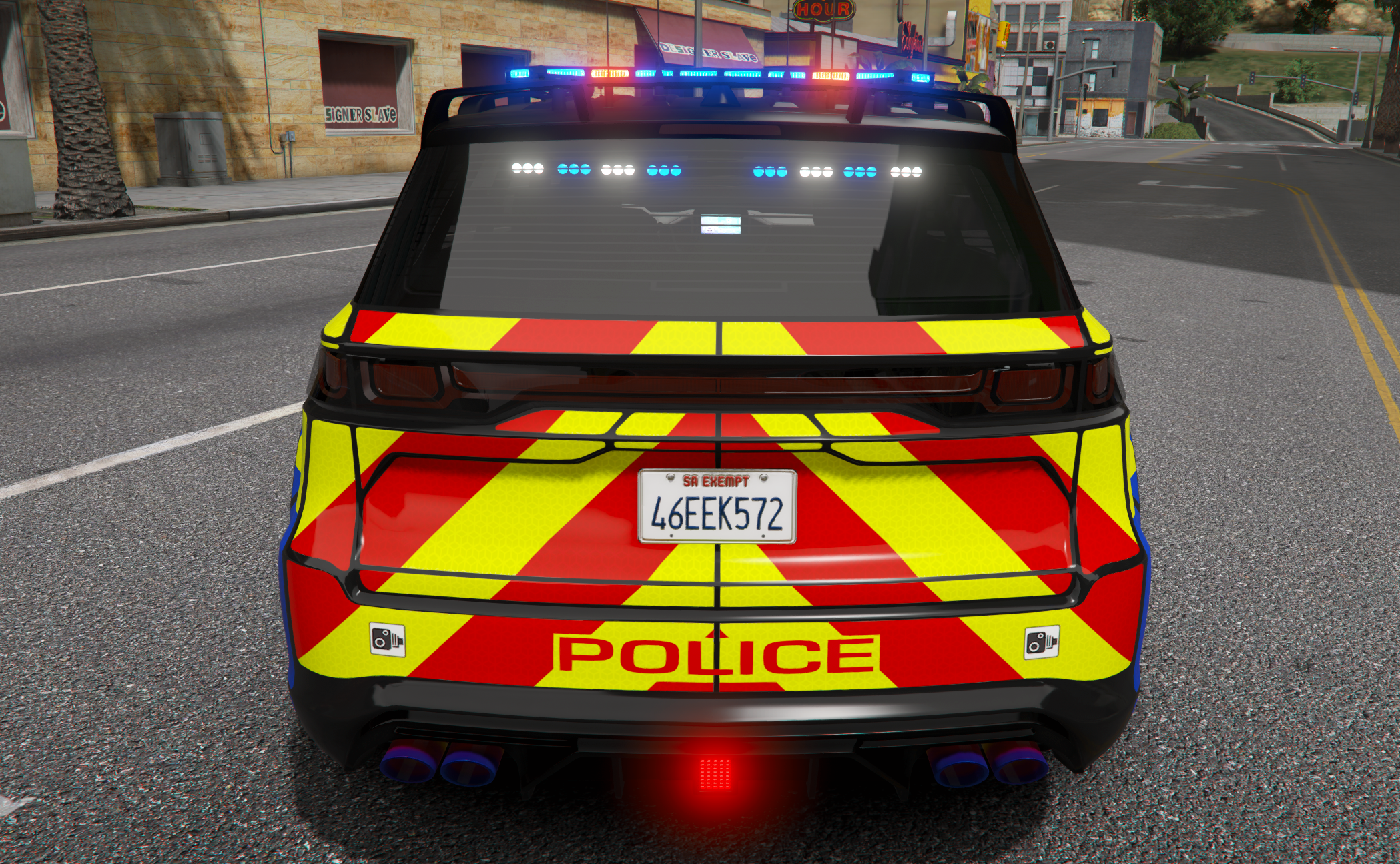 Declasse Outlaw Police Multi Livery - Els | FiveM Police Car | Ghost