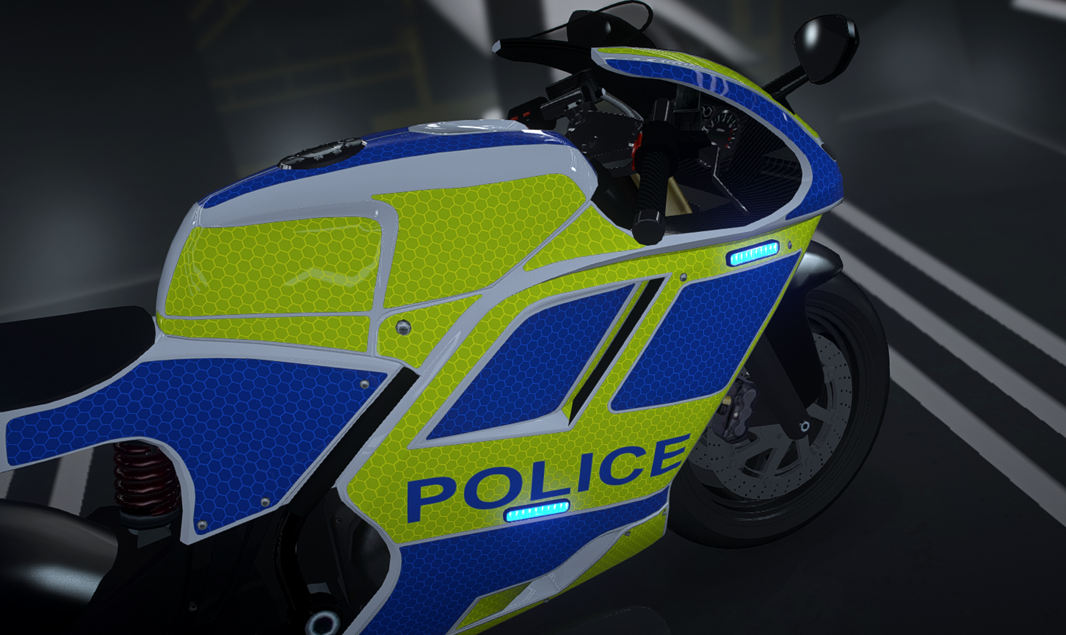 Bati Police Motorcycle Marked / Unmarked - Multi Use | Non-ELS Police ...