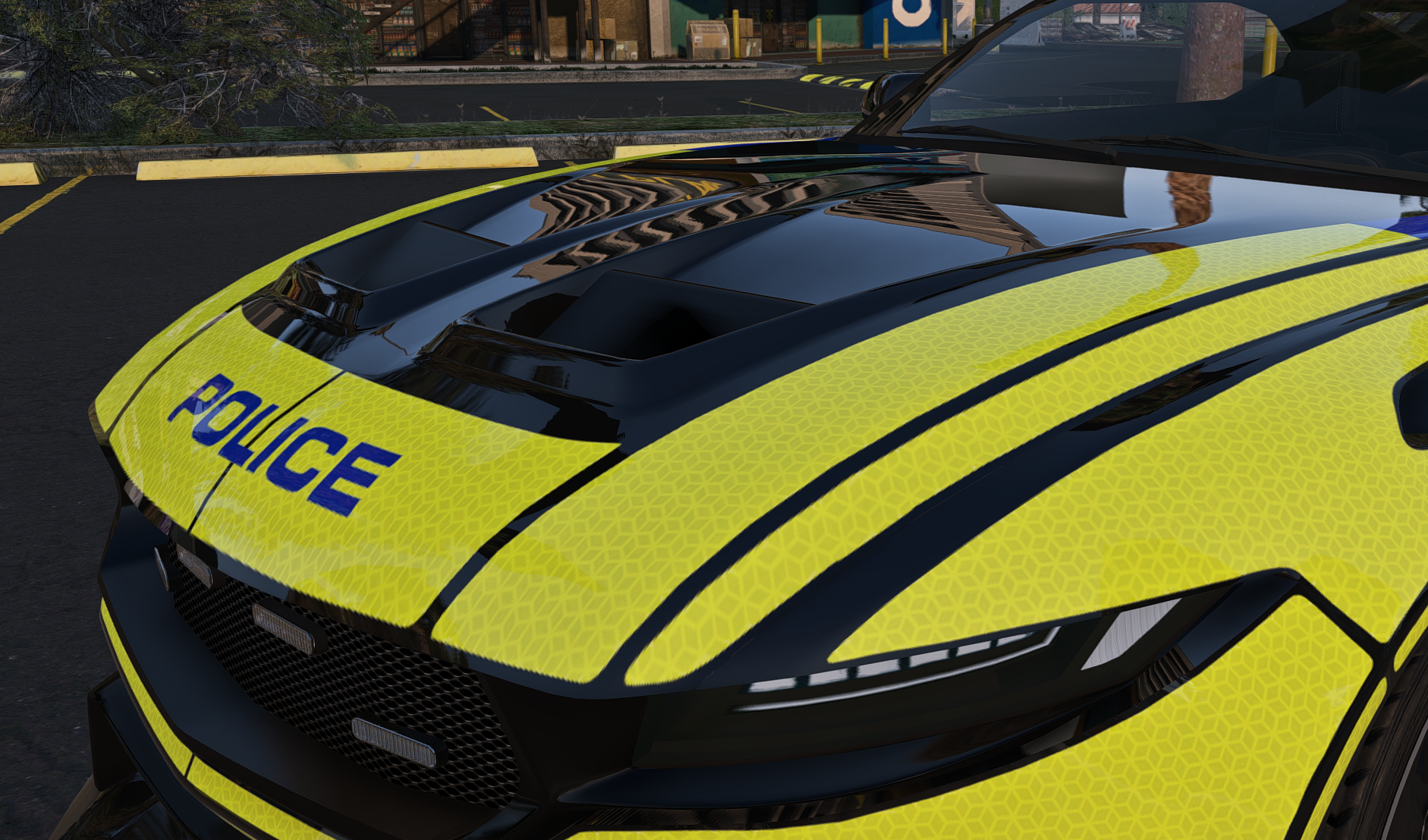 Dominator Hunter Police Marked ELS | ELS Emergency Lighting Police Car ...