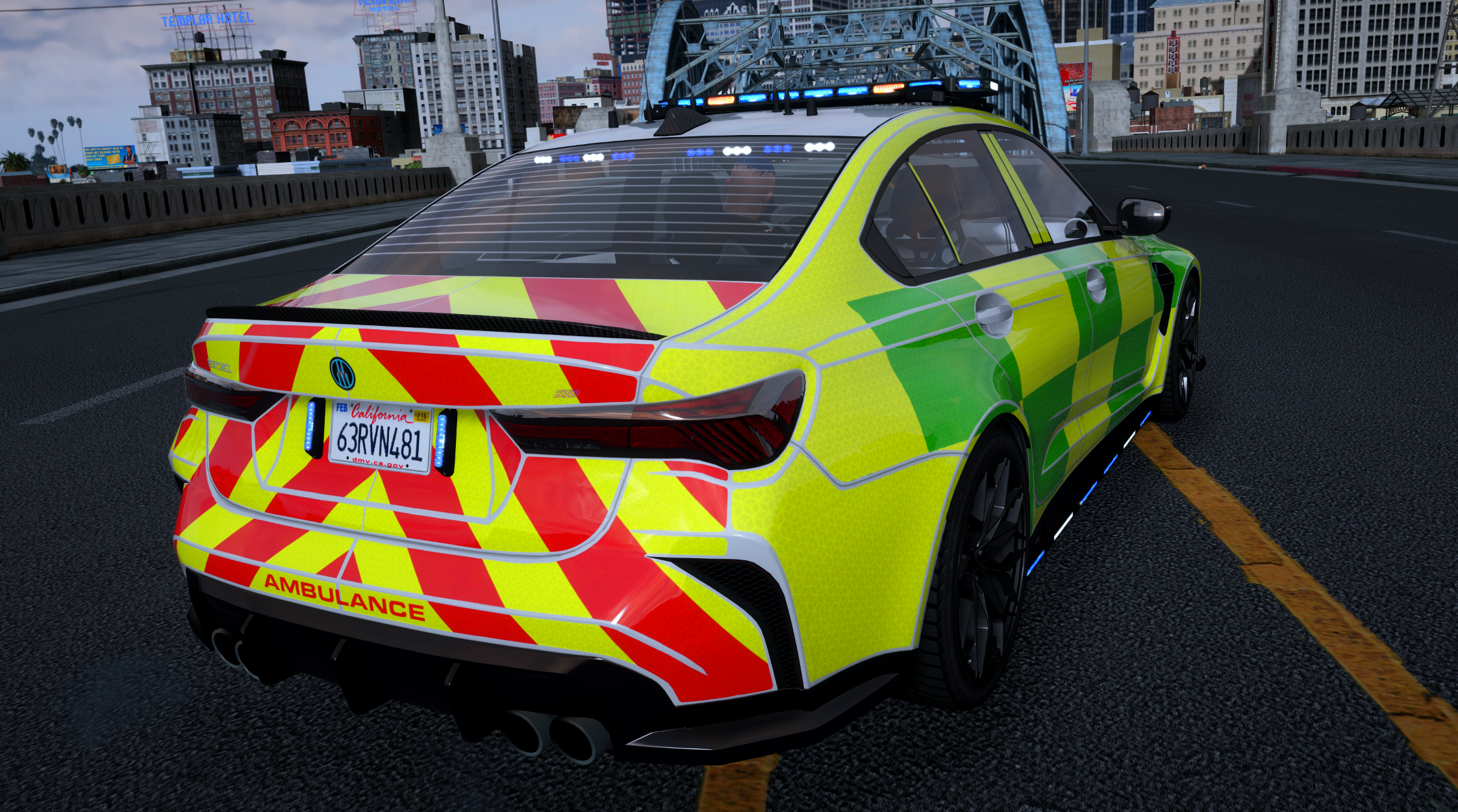 Sentinel GTS Ambulance - Els | FiveM EMS Vehicle | Ghost X Develop