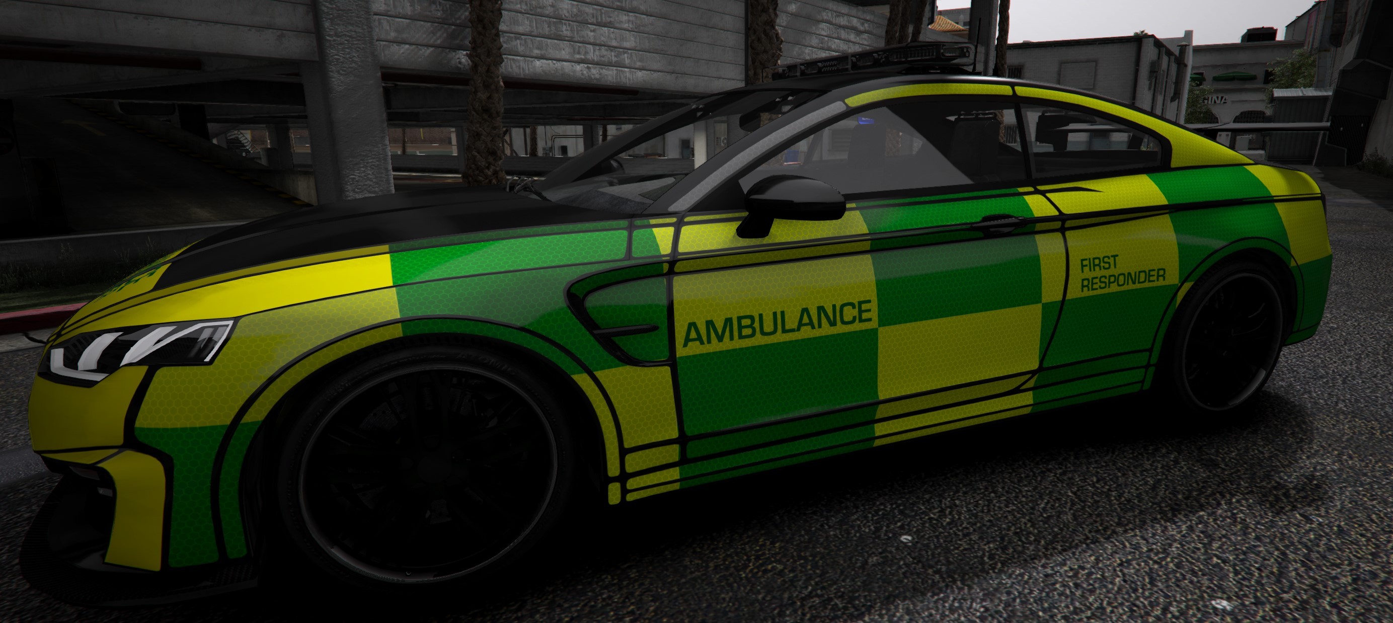 8f Drafter Ambulance Multi Livery - Els | FiveM EMS Vehicle | Ghost