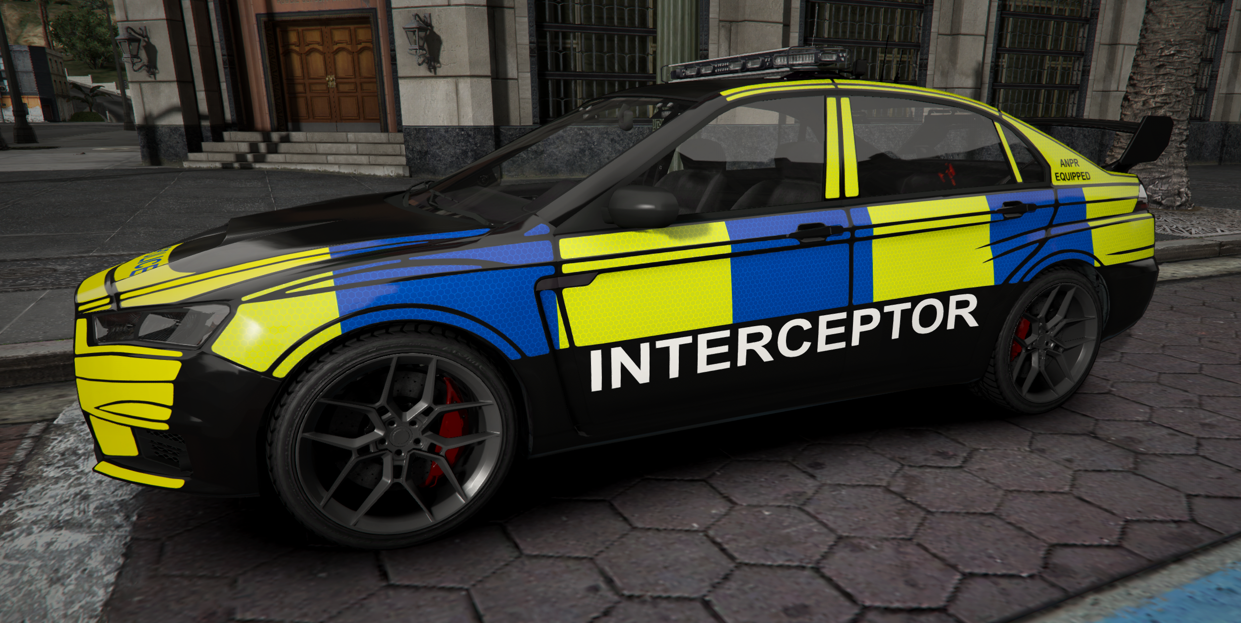 Kuruma Multi Police - Els | FiveM Police Car | Ghost X Development