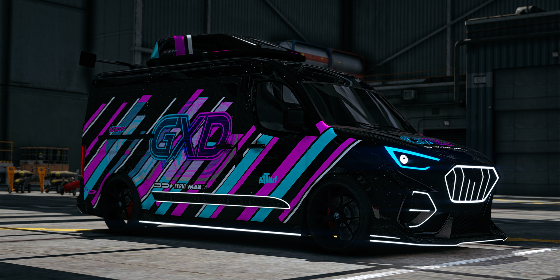 Bravado Blackline Custom Van | Lore-Friendly FiveM Car | GXD
