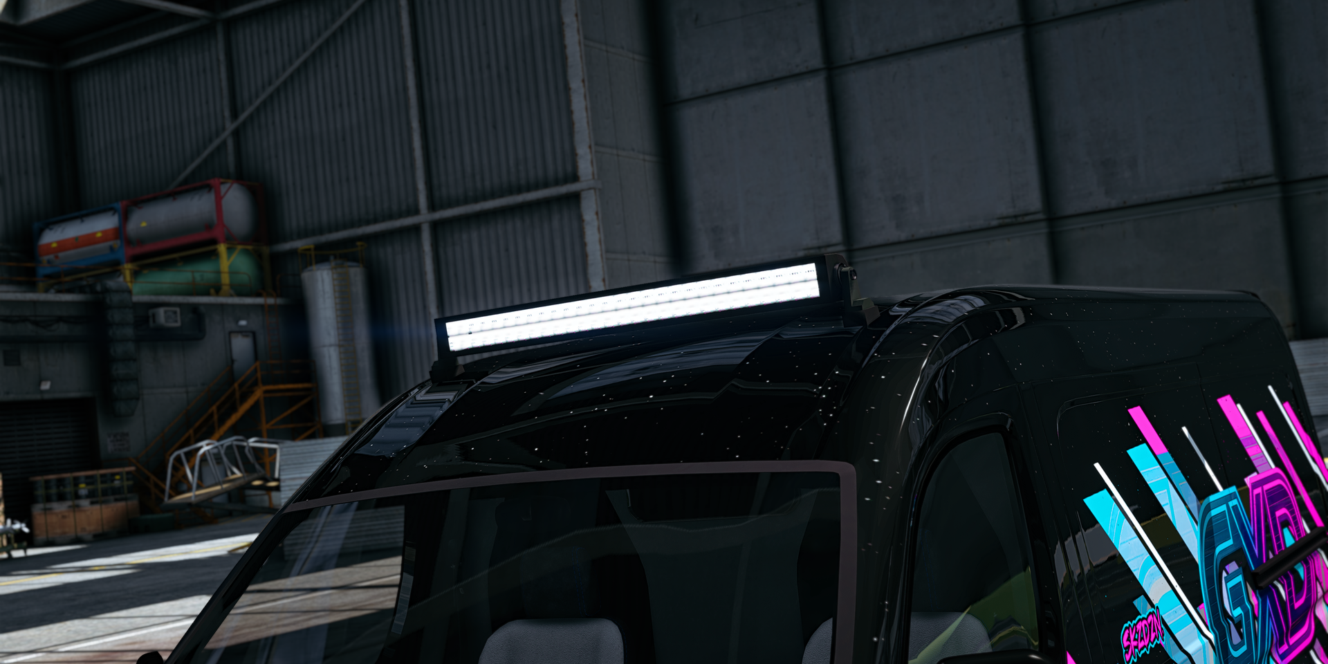 Bravado Blackline Custom Van | Lore-Friendly FiveM Asset | Ghost