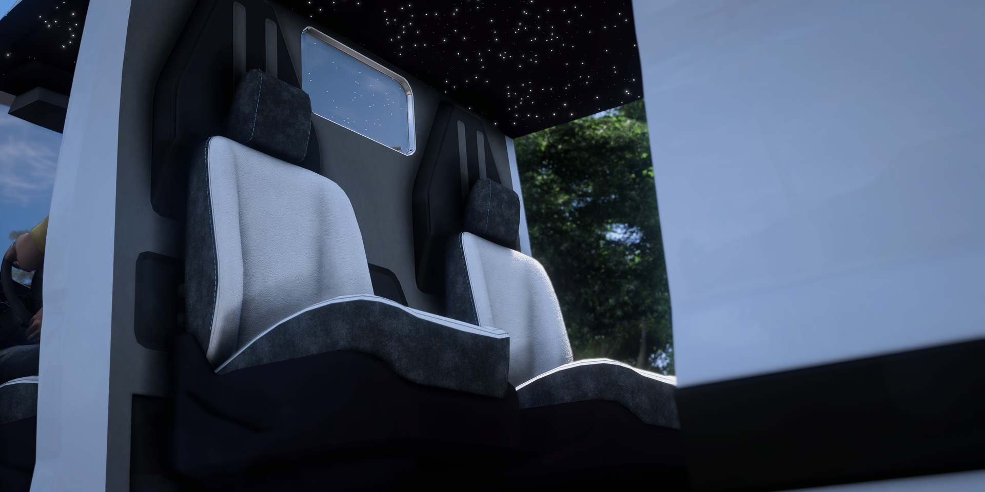 Bravado Blackline Police Transport Van - Non Els | FiveM Police Car