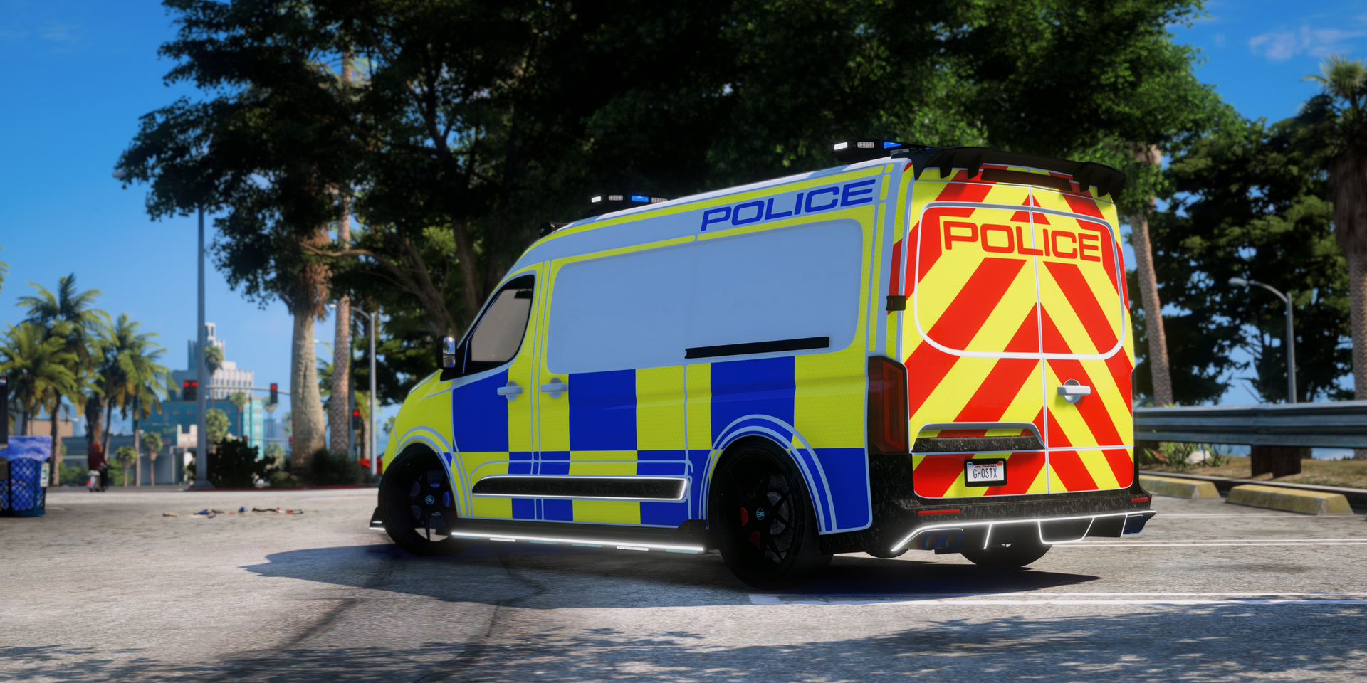 Bravado Blackline Police Transport Van - Els | FiveM Police Car | G