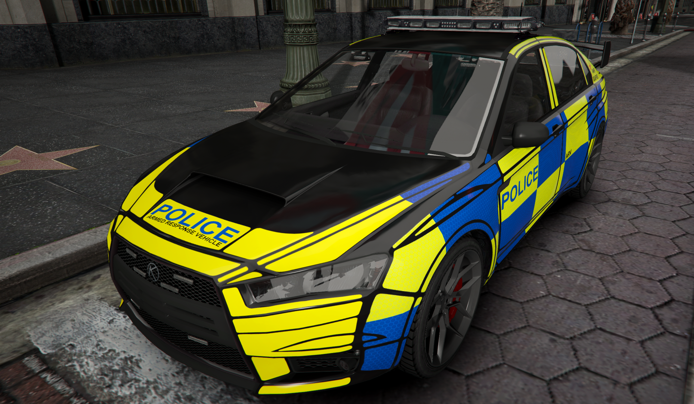 Kuruma Multi Police - Els | FiveM Police Car | Ghost X Development