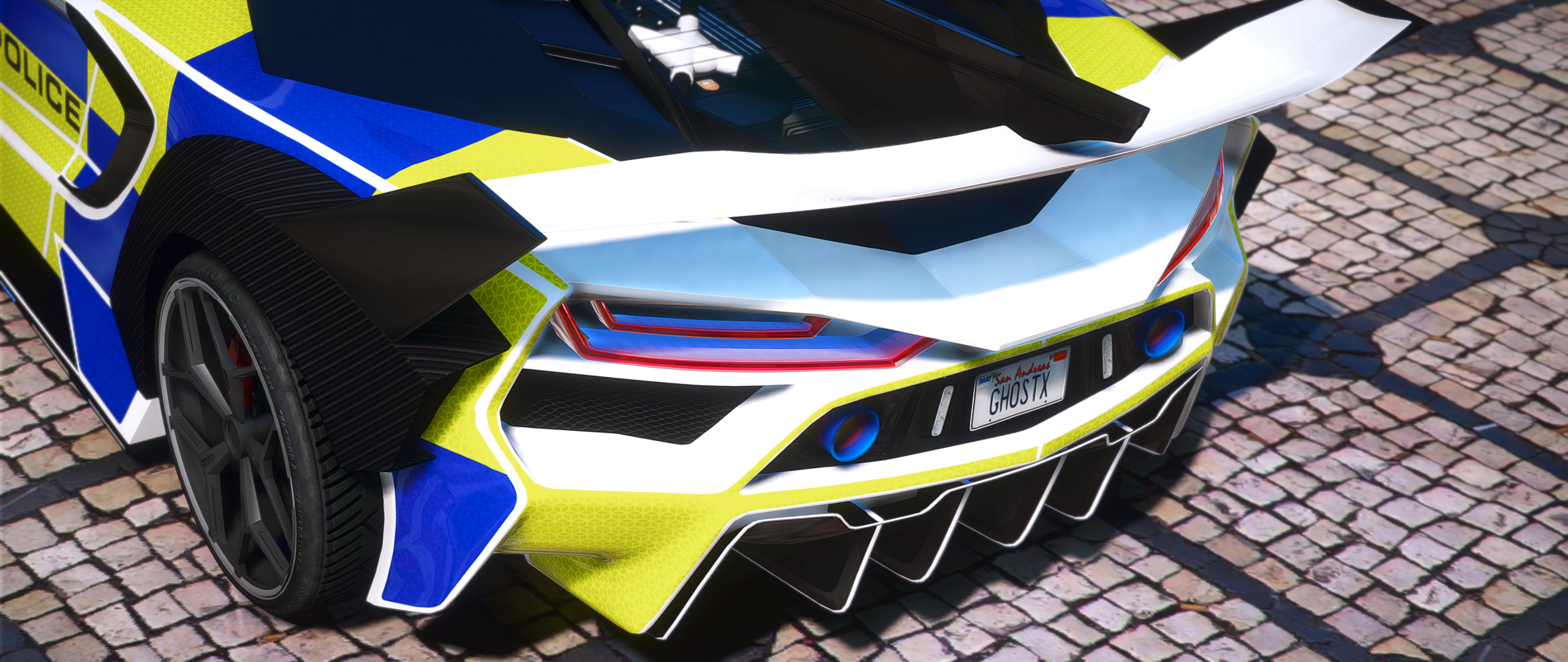Pegassis Eclipse WB Police / Ambulance - Non Els | FiveM Police Car