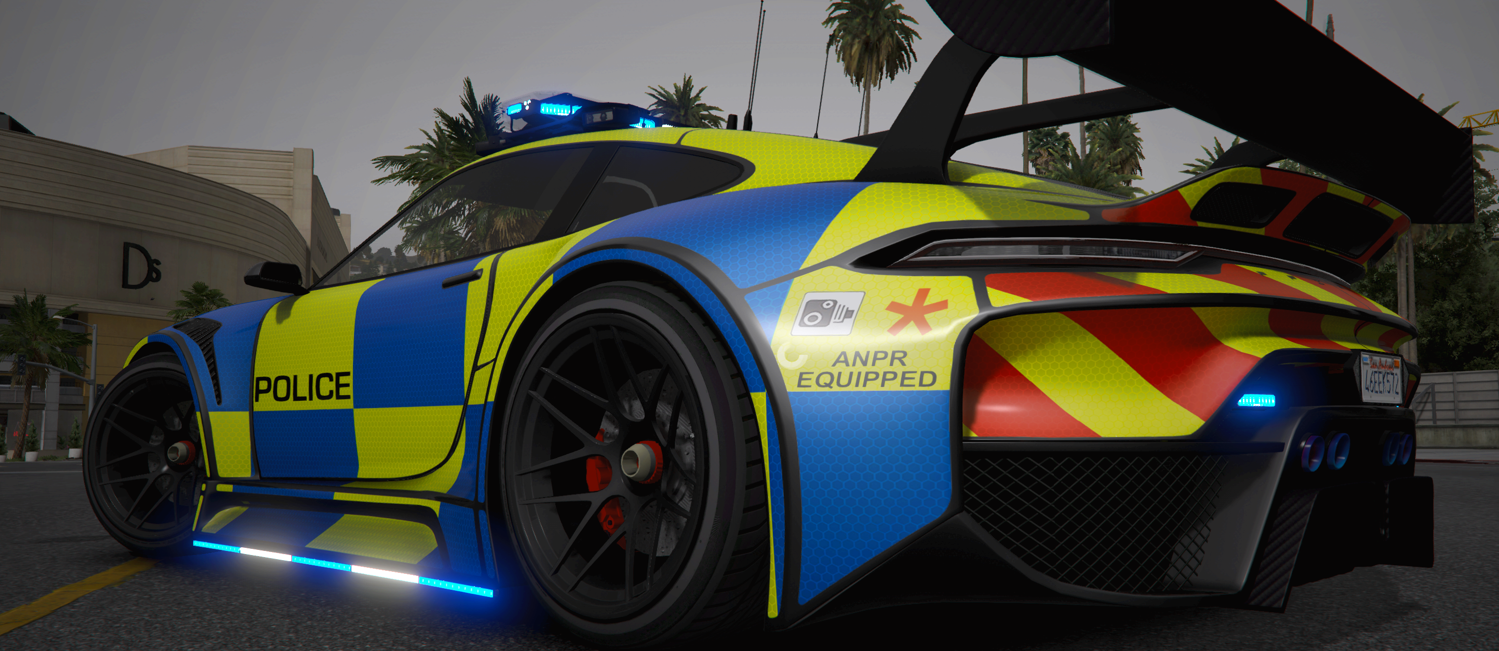 Comet Tribane Police Multi Livery - ELS | ELS Police Car for FiveM - GXD