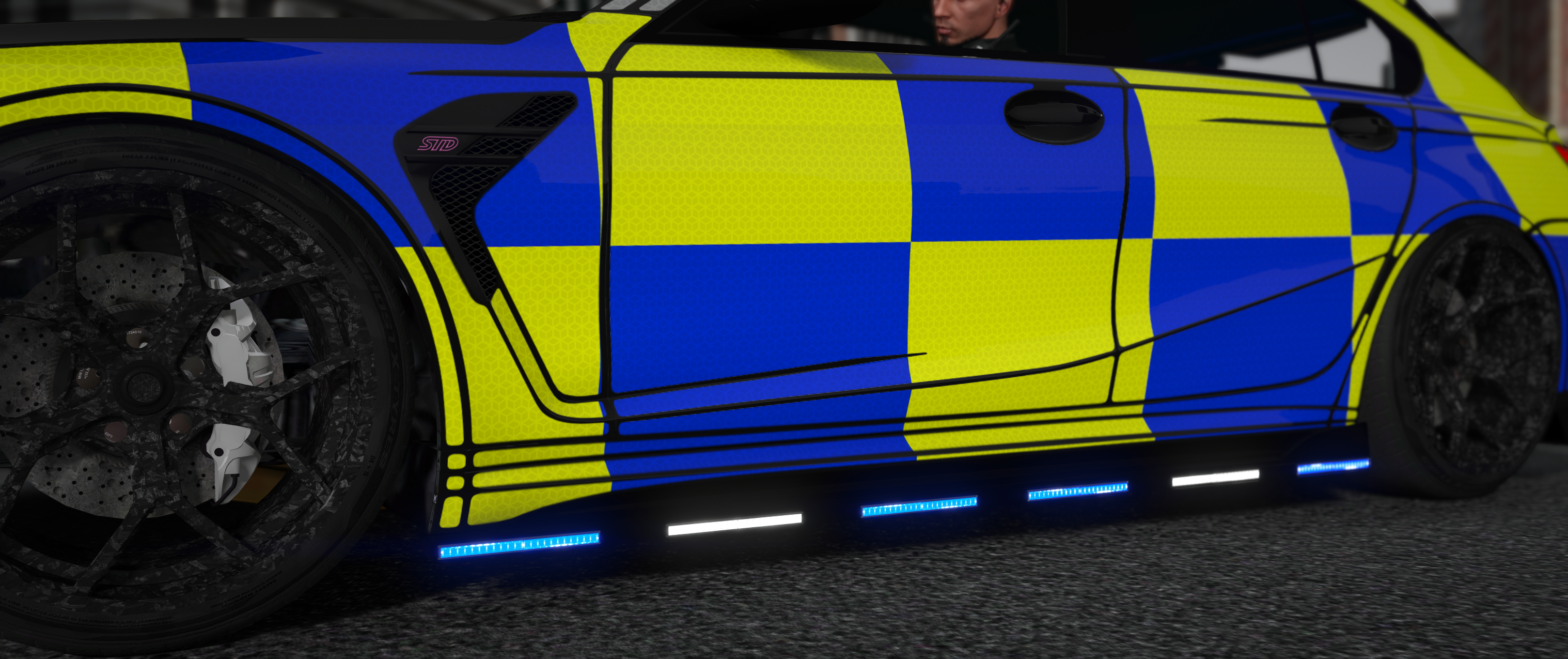 Sentinel Max Hatchback Police - Els | Non-ELS Police Car - GXD FiveM