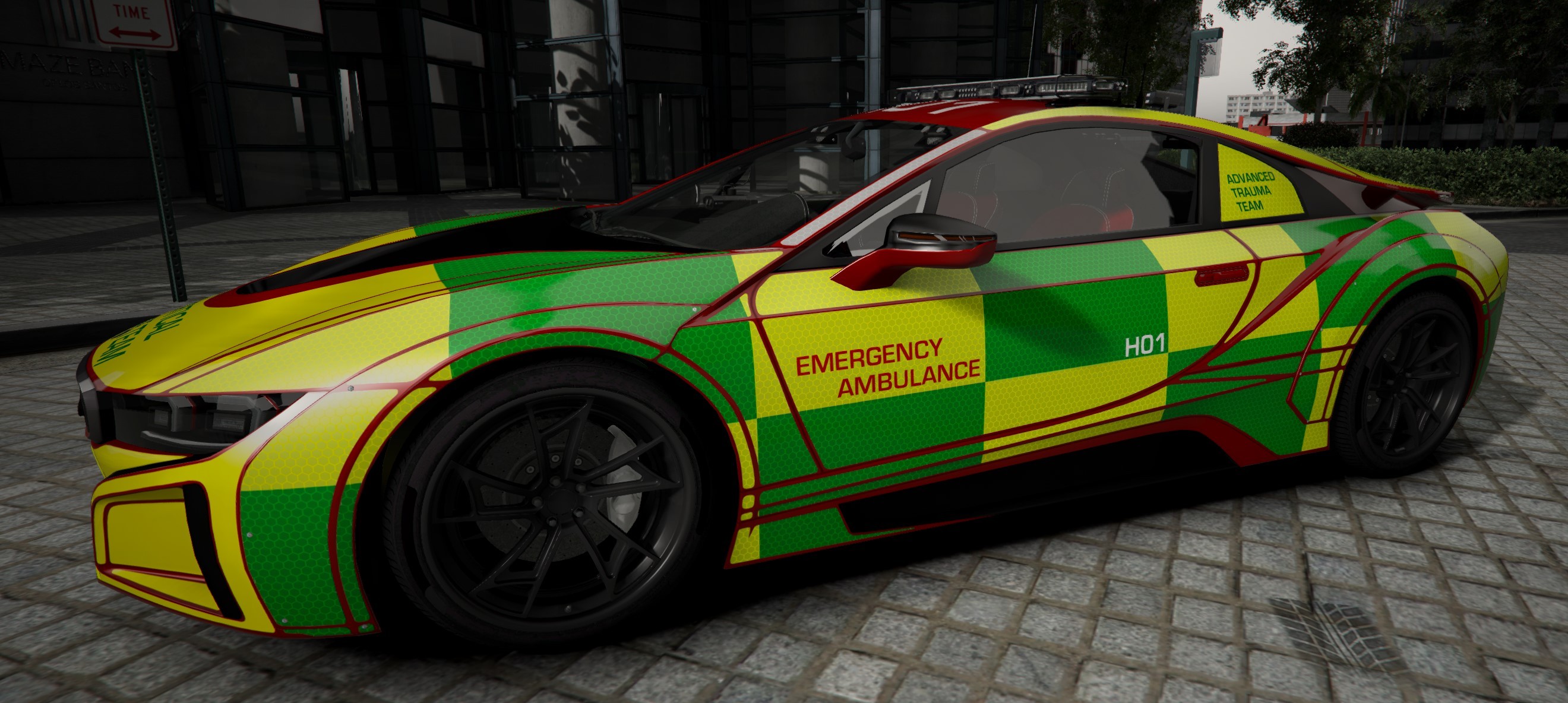 Niobe Ambulance Multi Livery - Els | Premium FiveM Asset - GXD