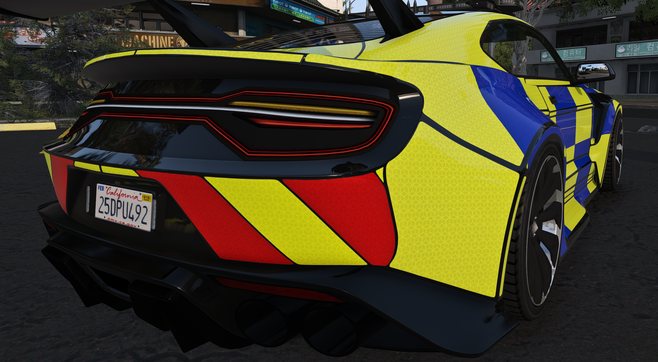 Dominator Hunter Police Marked ELS | ELS Emergency Lighting Police Car ...