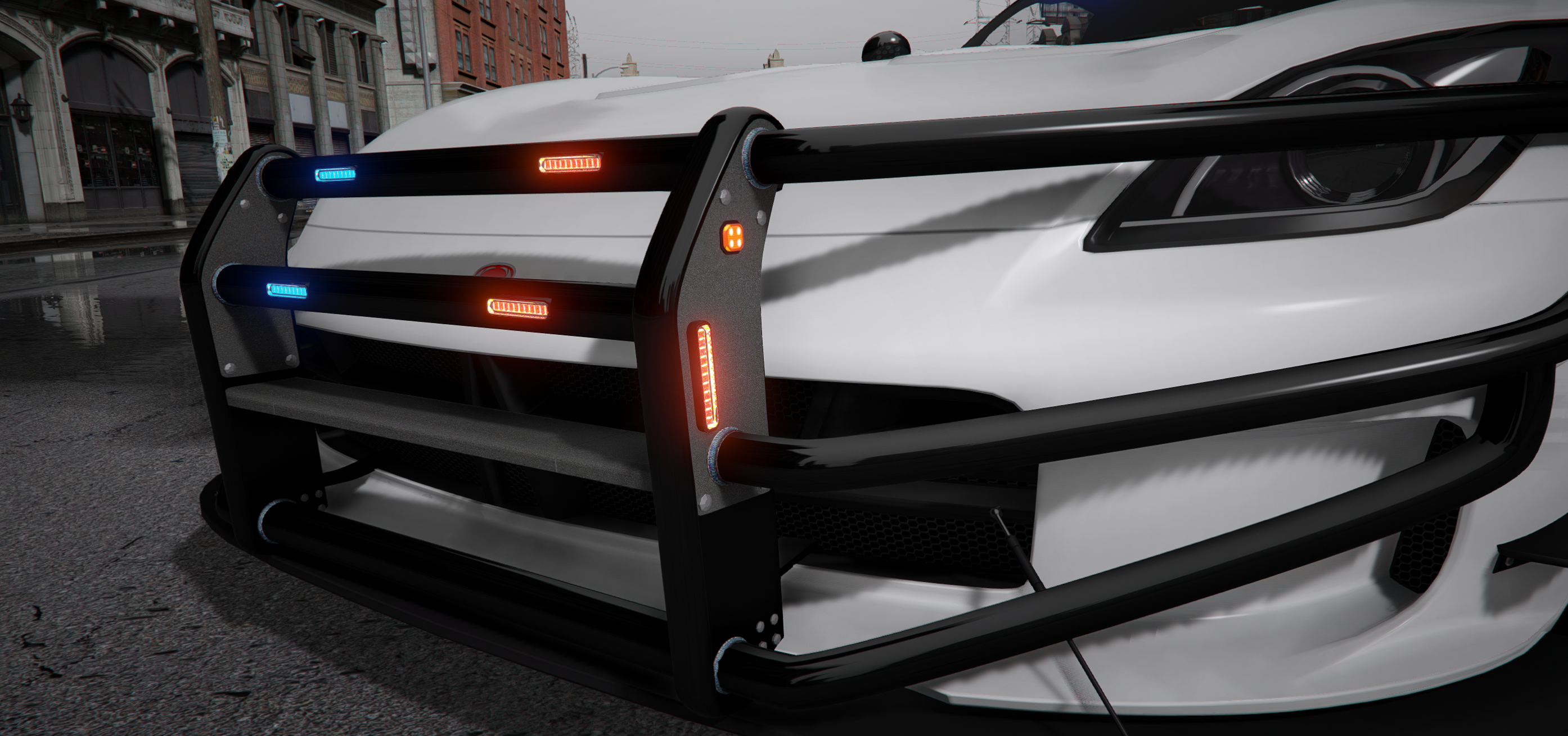 Banshee Los Santos Police - Multi Livery - NON ELS | ELS Police Car for ...