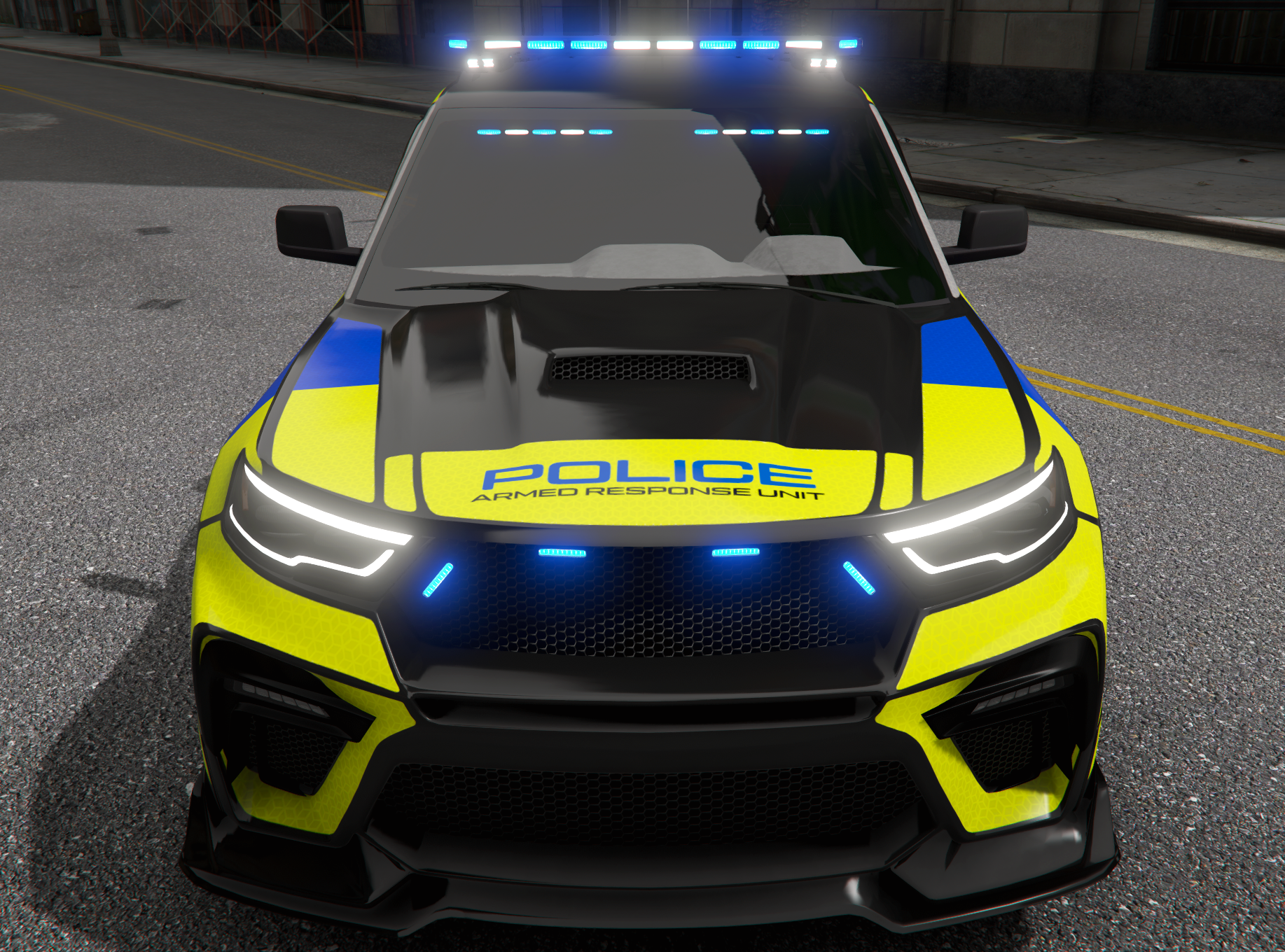 Declasse Outlaw Police Multi Livery - Els | FiveM Police Car | Ghost