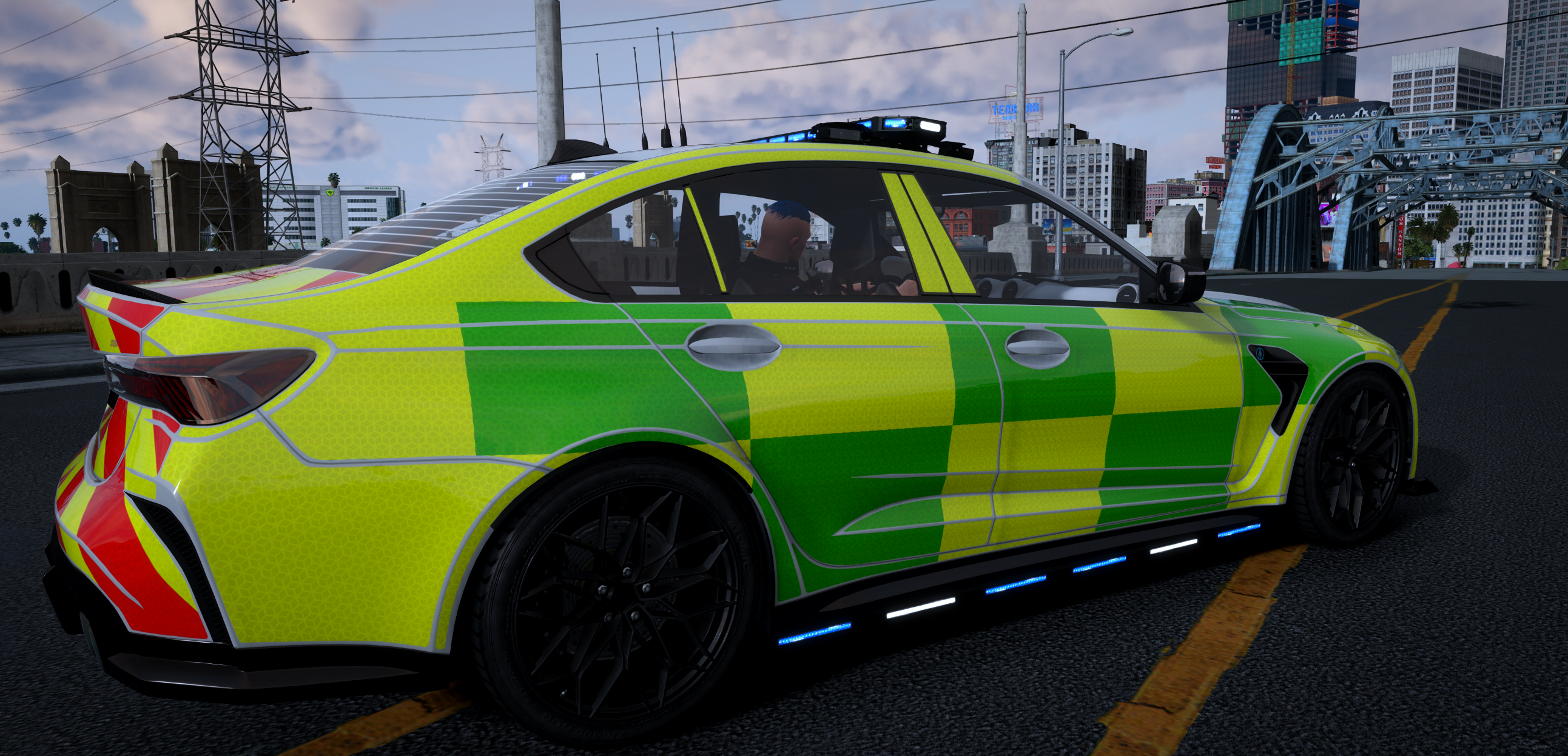Sentinel GTS Ambulance - Els | FiveM EMS Vehicle | Ghost X Develop