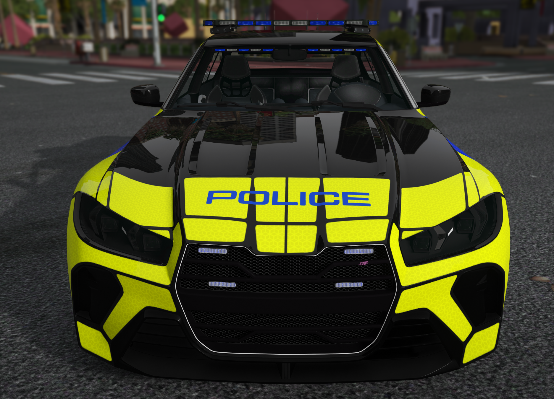 Sentinel Max Hatchback Police - Els | Non-ELS Police Car - GXD FiveM