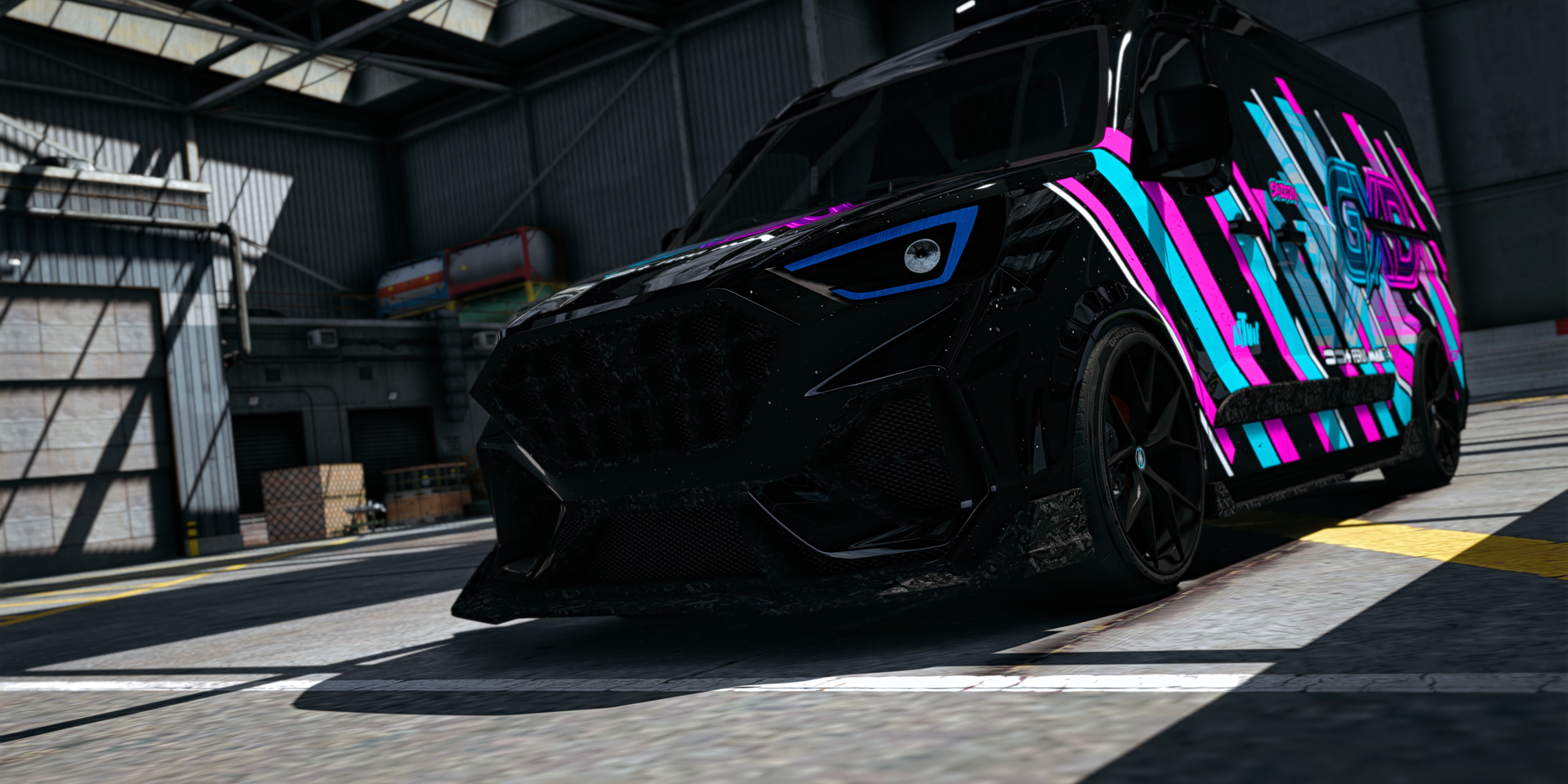 Bravado Blackline Custom Van | Lore-Friendly FiveM Car | GXD