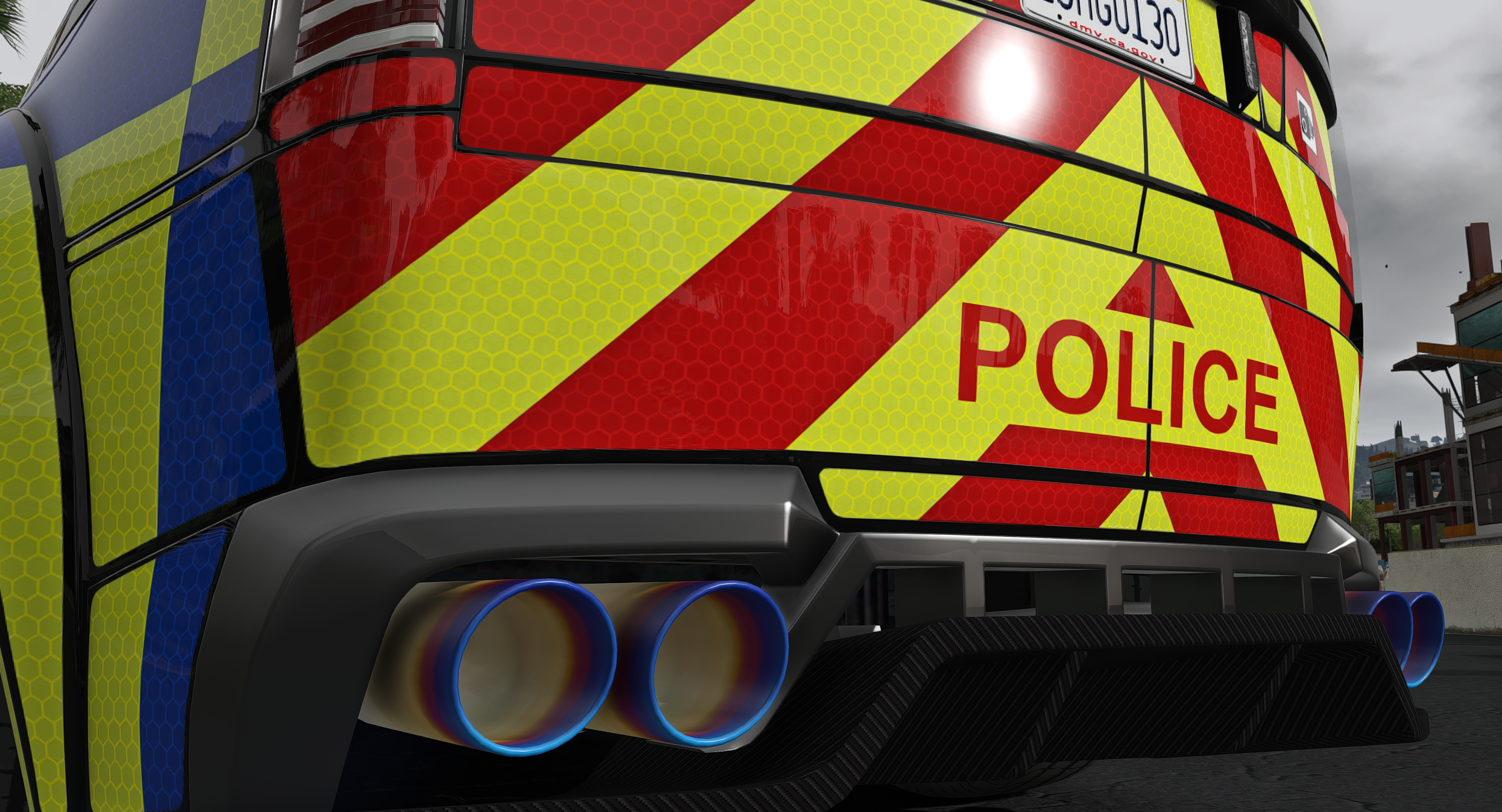 Baller WB Police - Marked All Liveries - ELS | FiveM Police Car | Gh