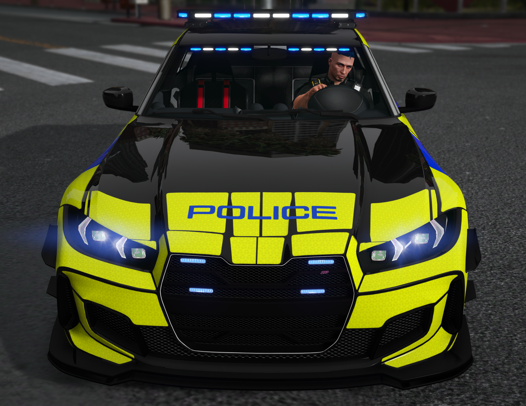 Sentinel Max Hatchback Police - Els | Non-ELS Police Car - GXD FiveM