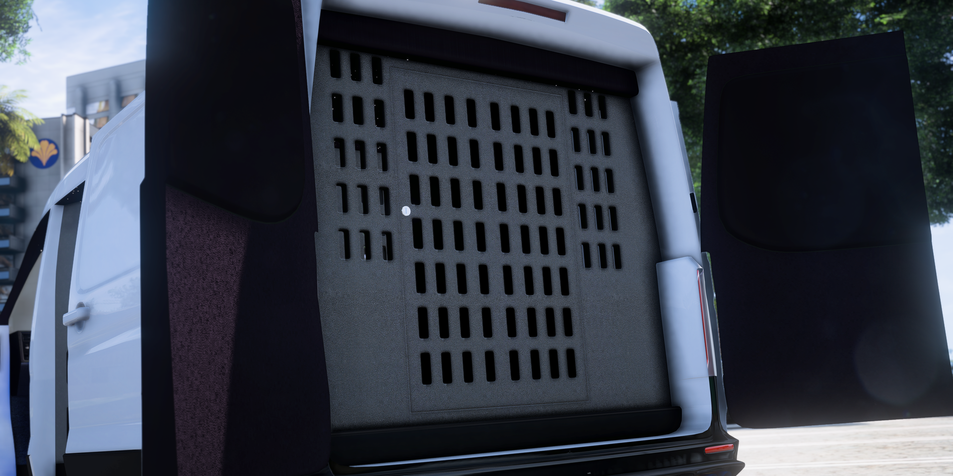 Bravado Blackline Police Transport Van - Non Els | FiveM Police