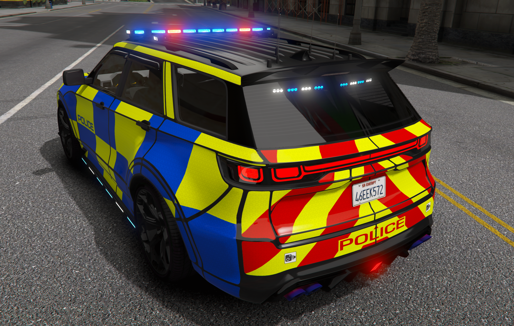Declasse Outlaw Police Multi Livery - Els | FiveM Police Car | Ghost