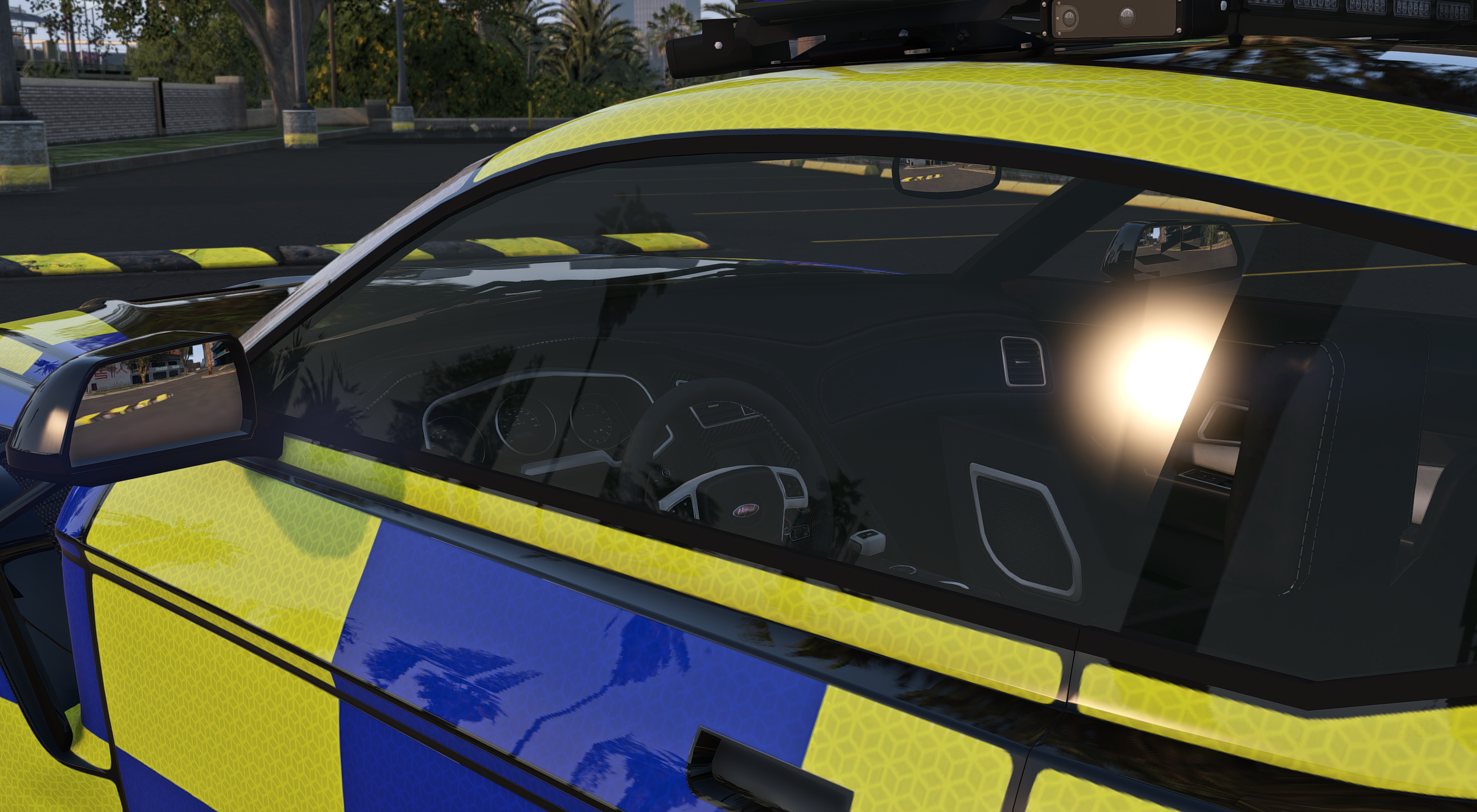 Dominator Hunter Police Marked ELS | FiveM Police Car | Ghost X Dev