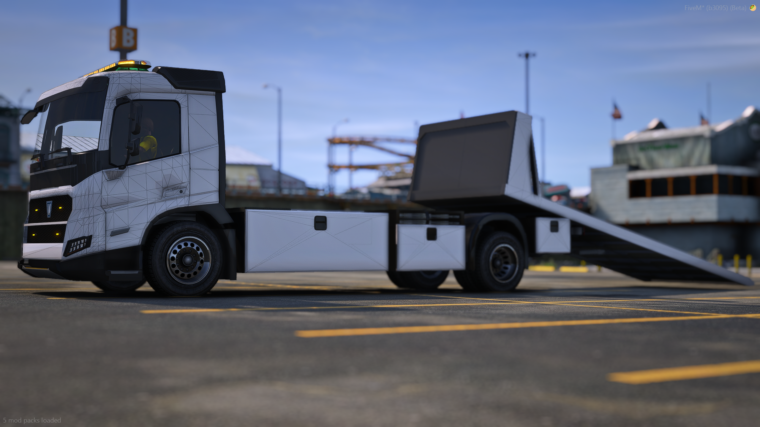 Lunar Developments · Vulcar FML Flatbed ELS