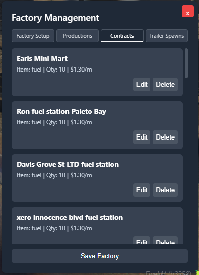[ESCROW] [ESX] [standalone] CND Trucker Factories - Advanced Contract ...