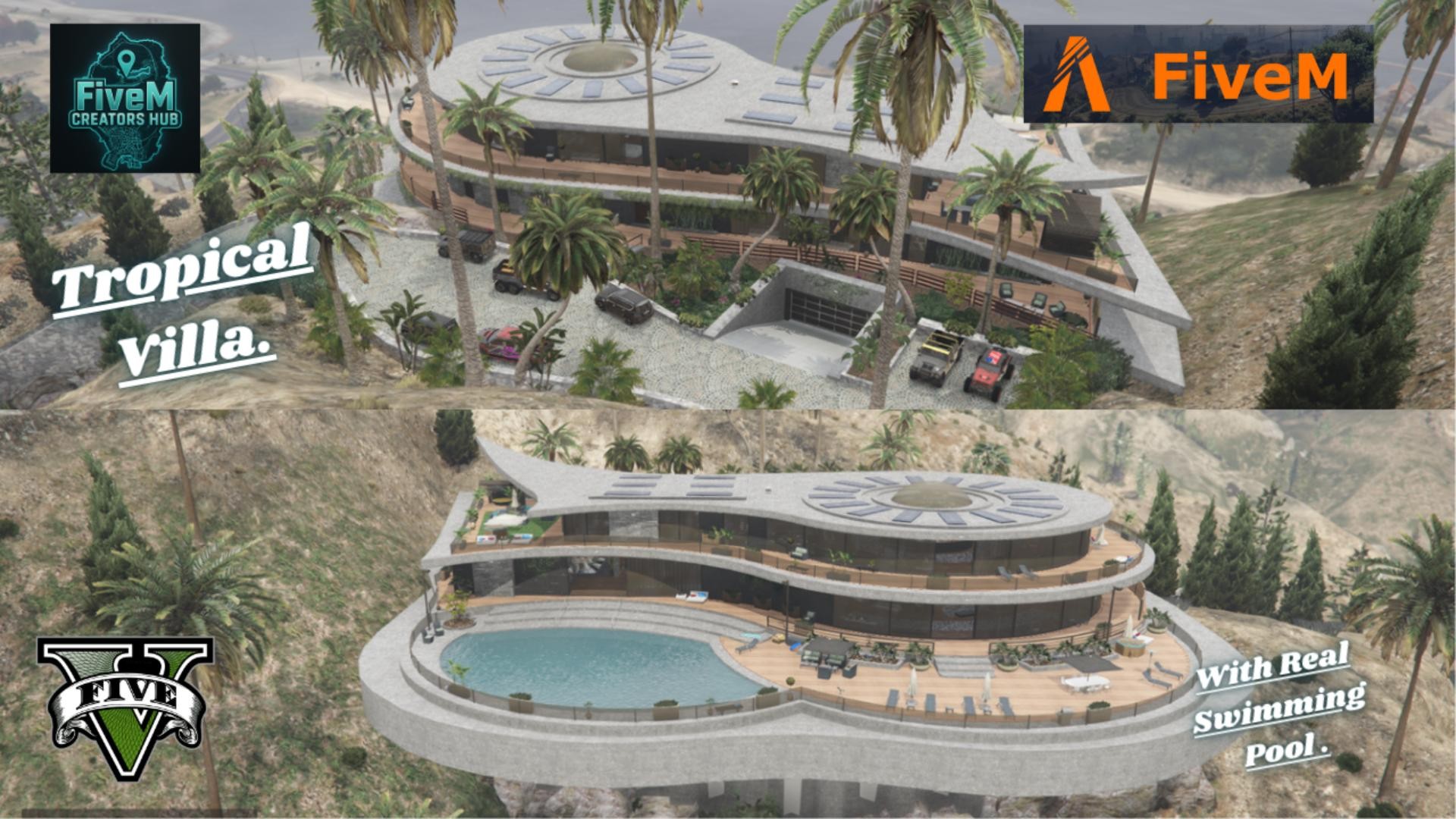 FiveM Creators Hub · Tropical Villa