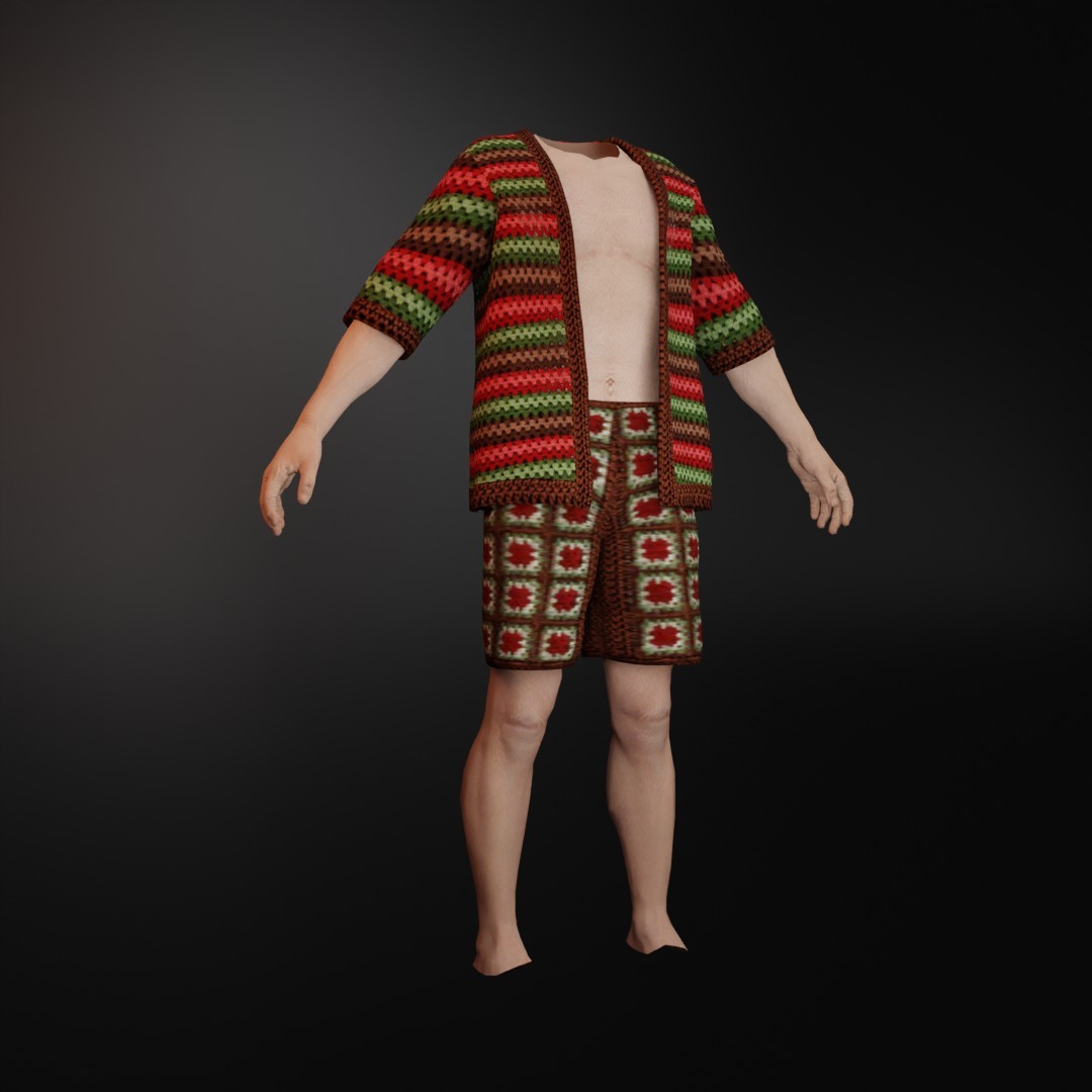 Pewe Studios Clothes · 035. CODEPLEX COAT SET [M]