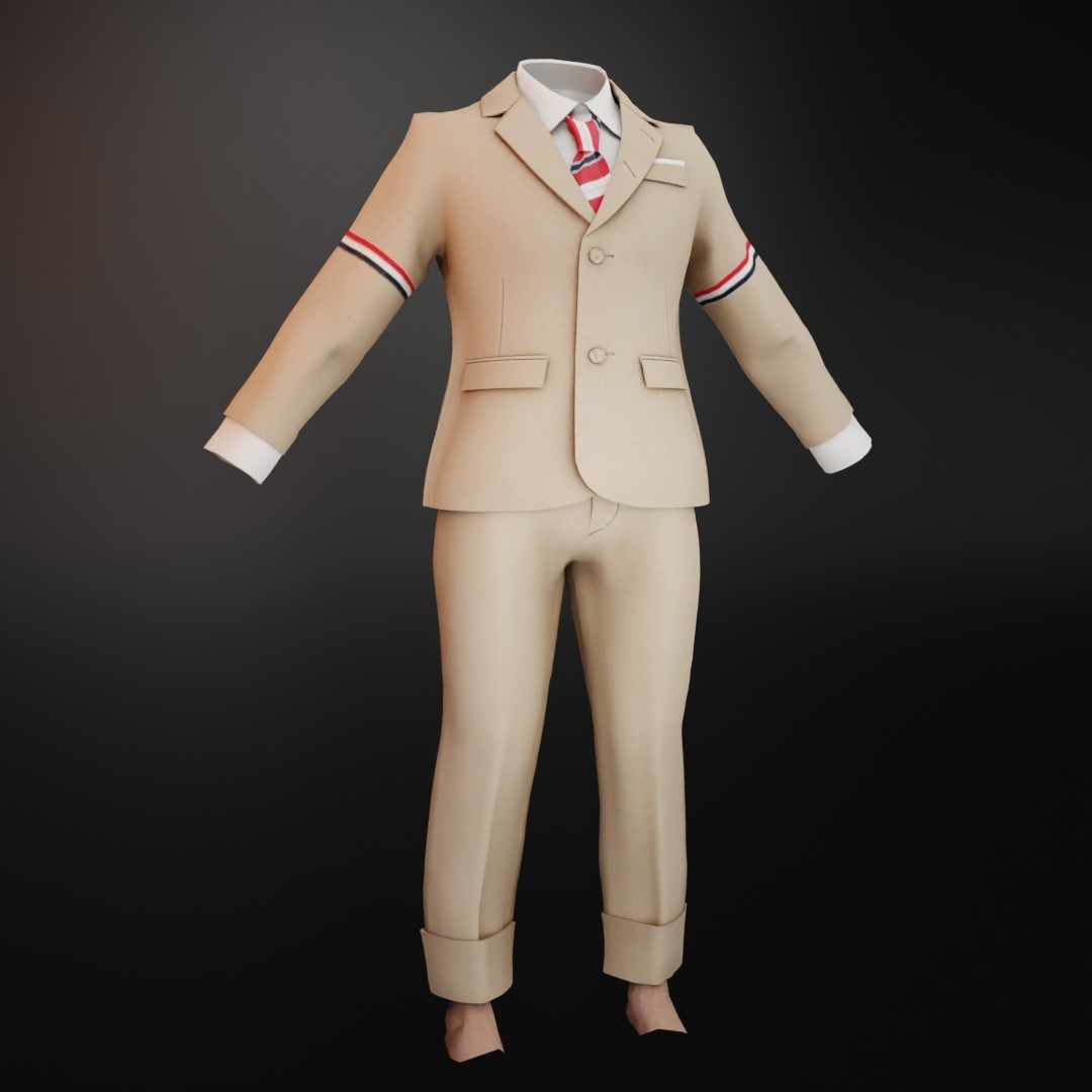 Pewe Studios Clothes · 020. ELITE SCHOOL UNIFORM [M]