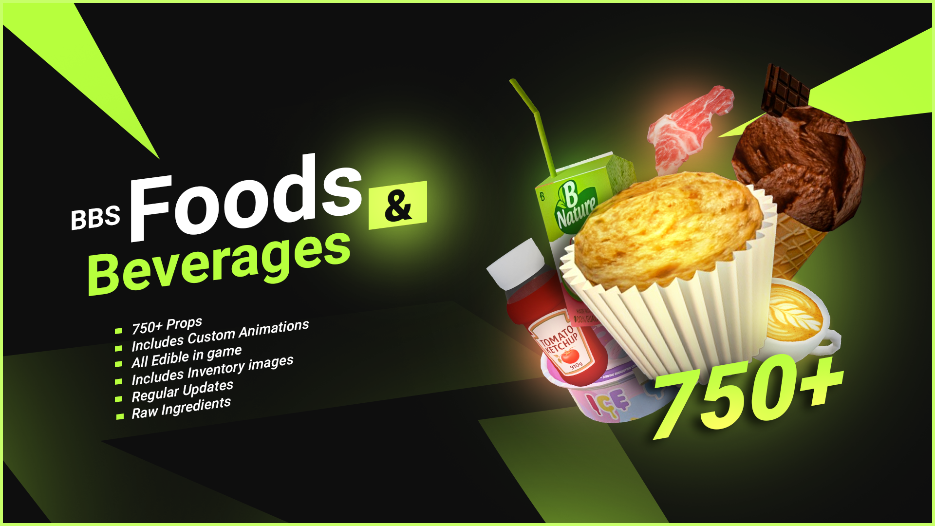 Big Bang Scripts · Ultimate Edibles Pack (+ Animations)