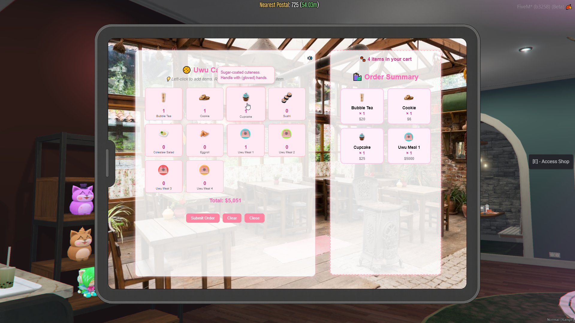 Diamond Scripts · Uwu Café Job (Advanced Job Script)