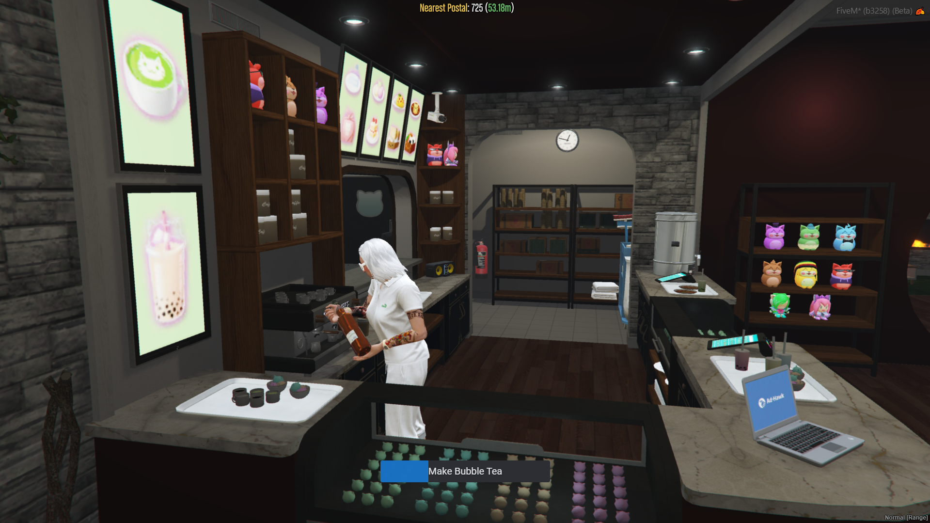 Diamond Scripts · Uwu Café Job (Advanced Job Script)